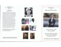 Home Going of Mable Artence Price Mitchell