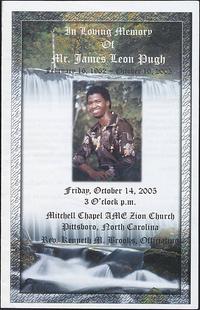 In Loving Memory of Mr. James Leon Pugh