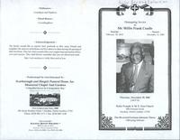 Funeral Programs, Cradle, Craft, Craig, Crane