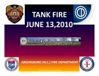Tank Farm Fire Presentation and Video
