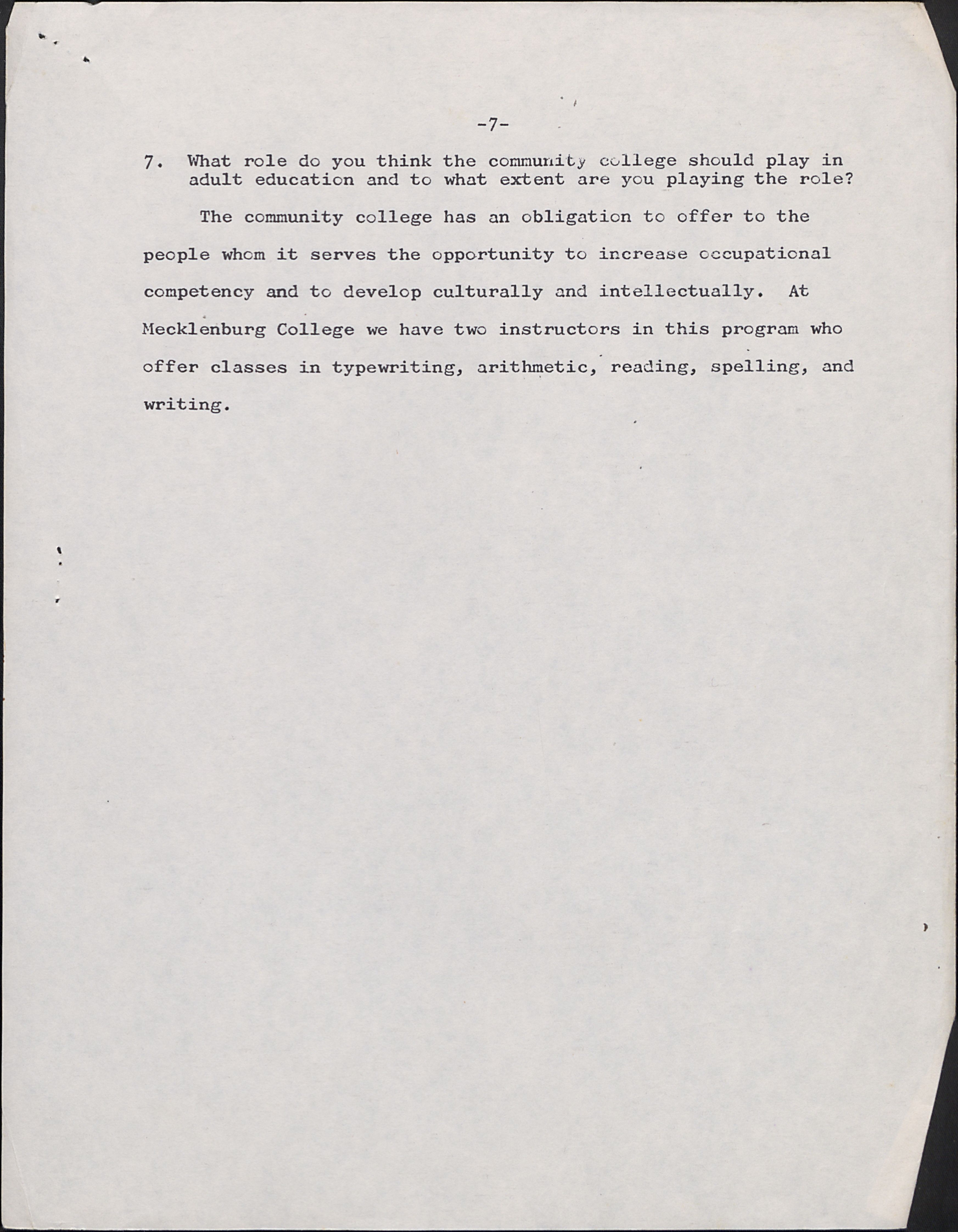 Carver College Collection Folder 1.2/5