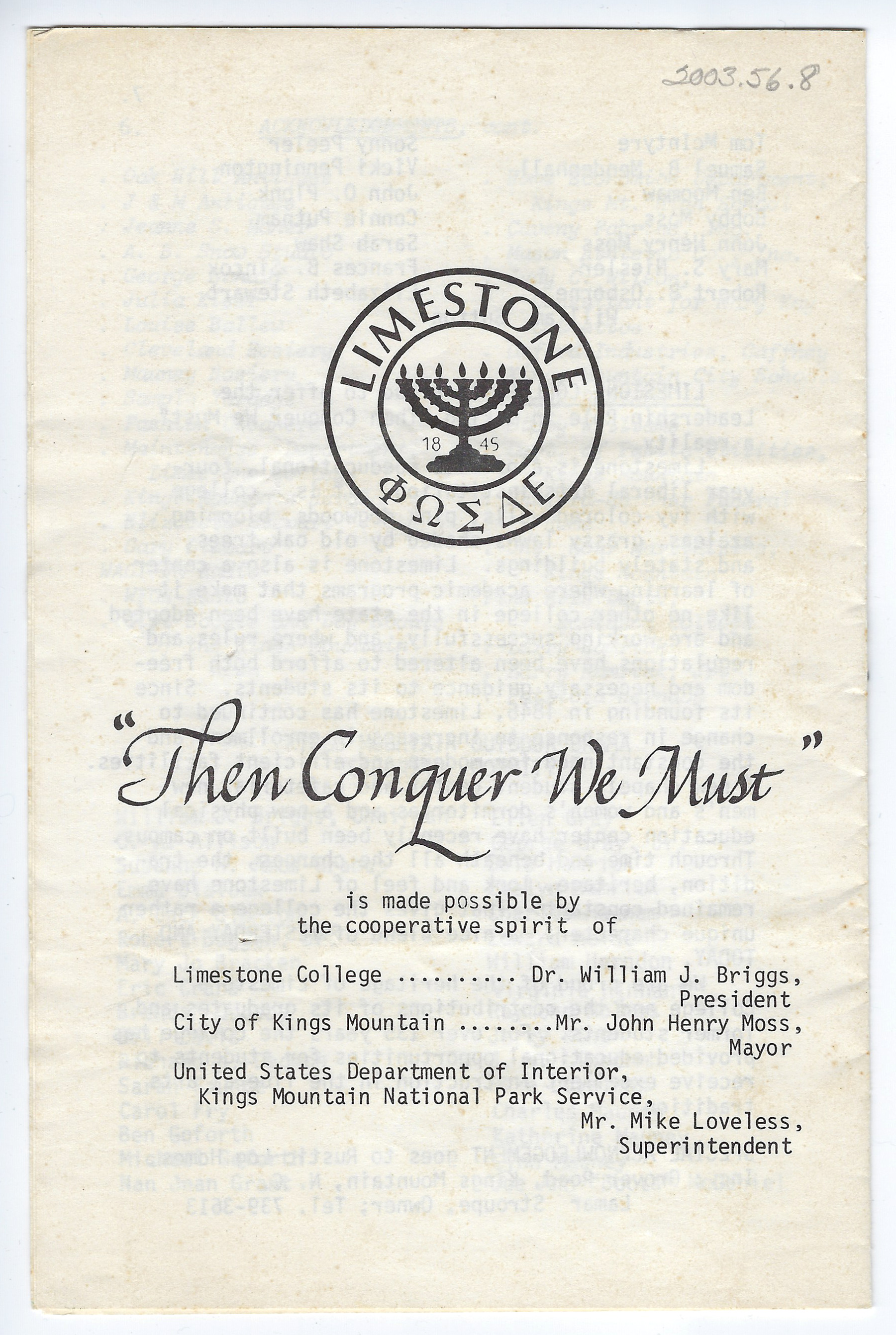 "Then Conquer We Must" The 200th Anniversary Celebration of the Battle ...