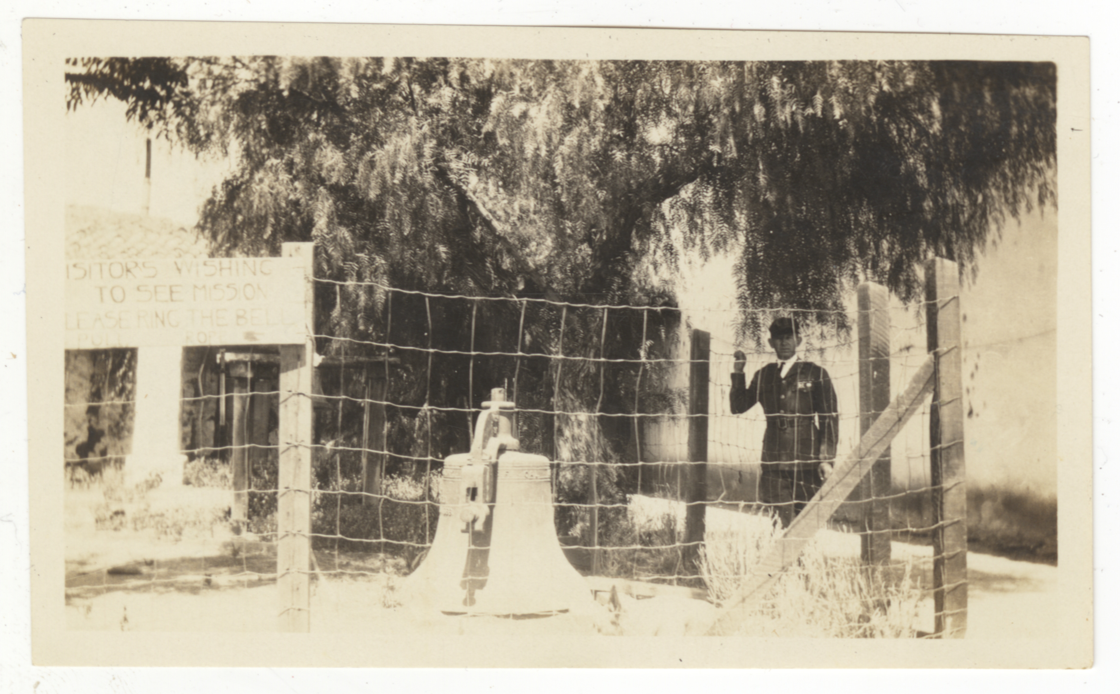 Sgt. Robert Surber at California Mission