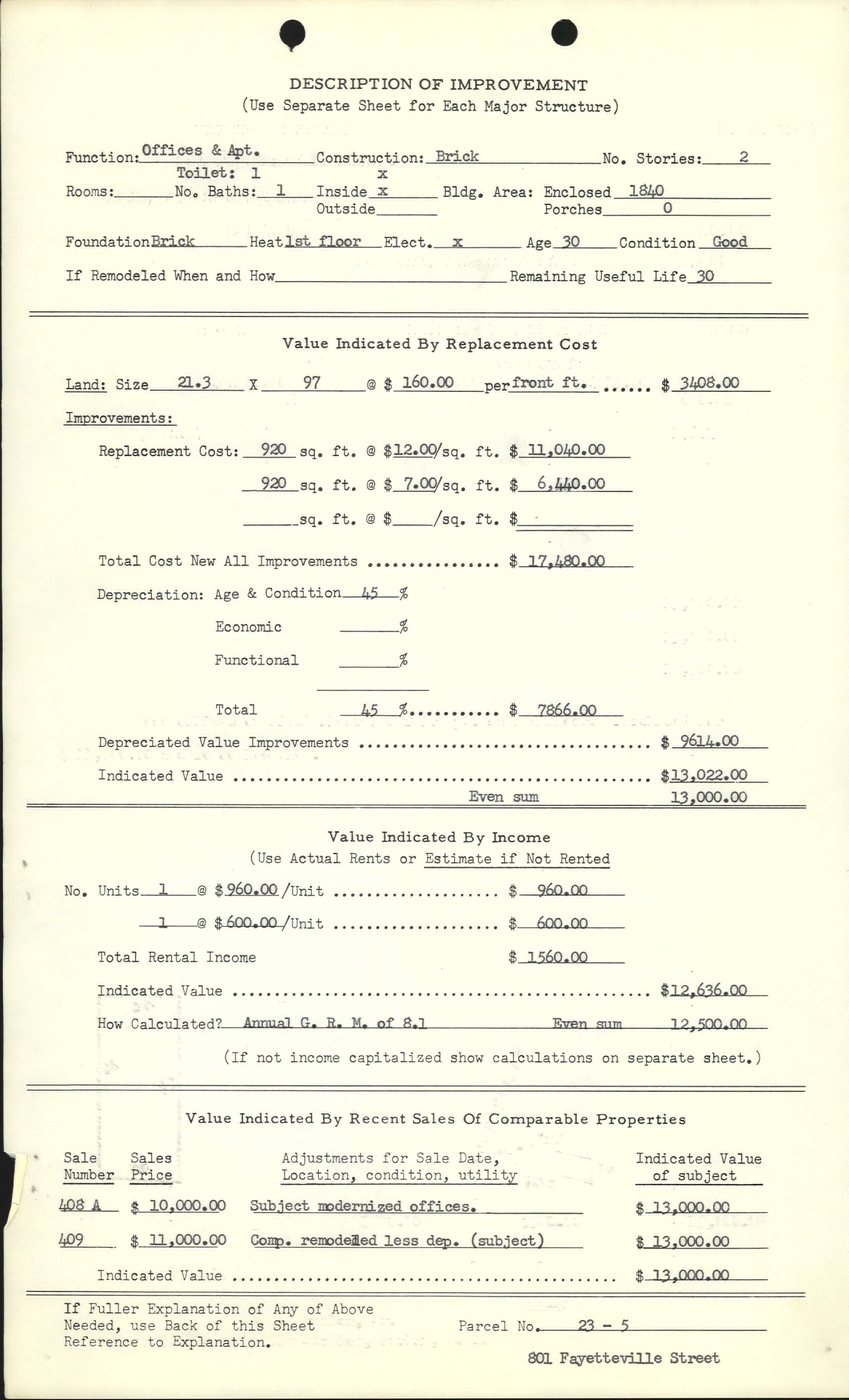 801 Fayetteville Street, Durham, N.C.