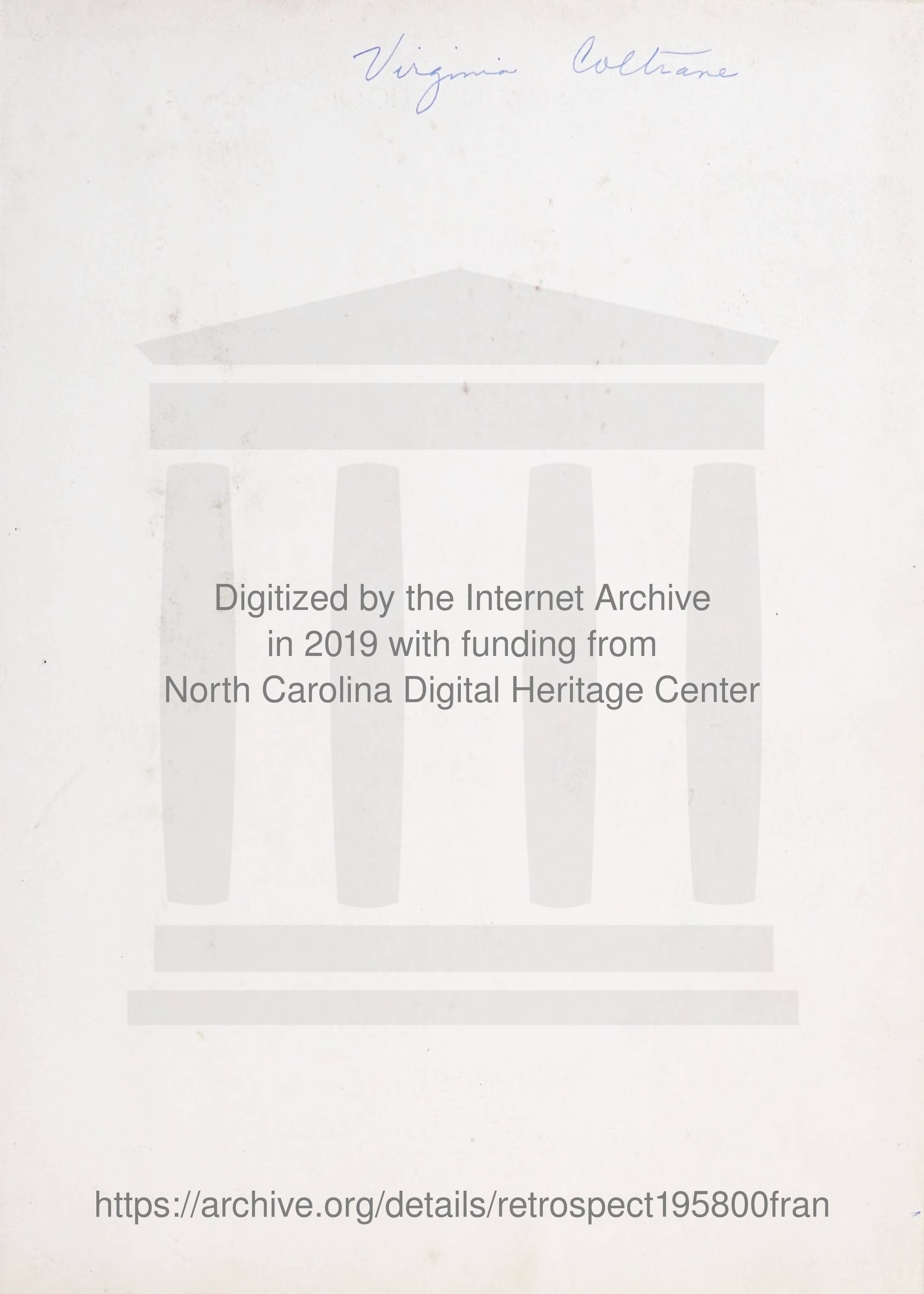 The Retrospect [1958]