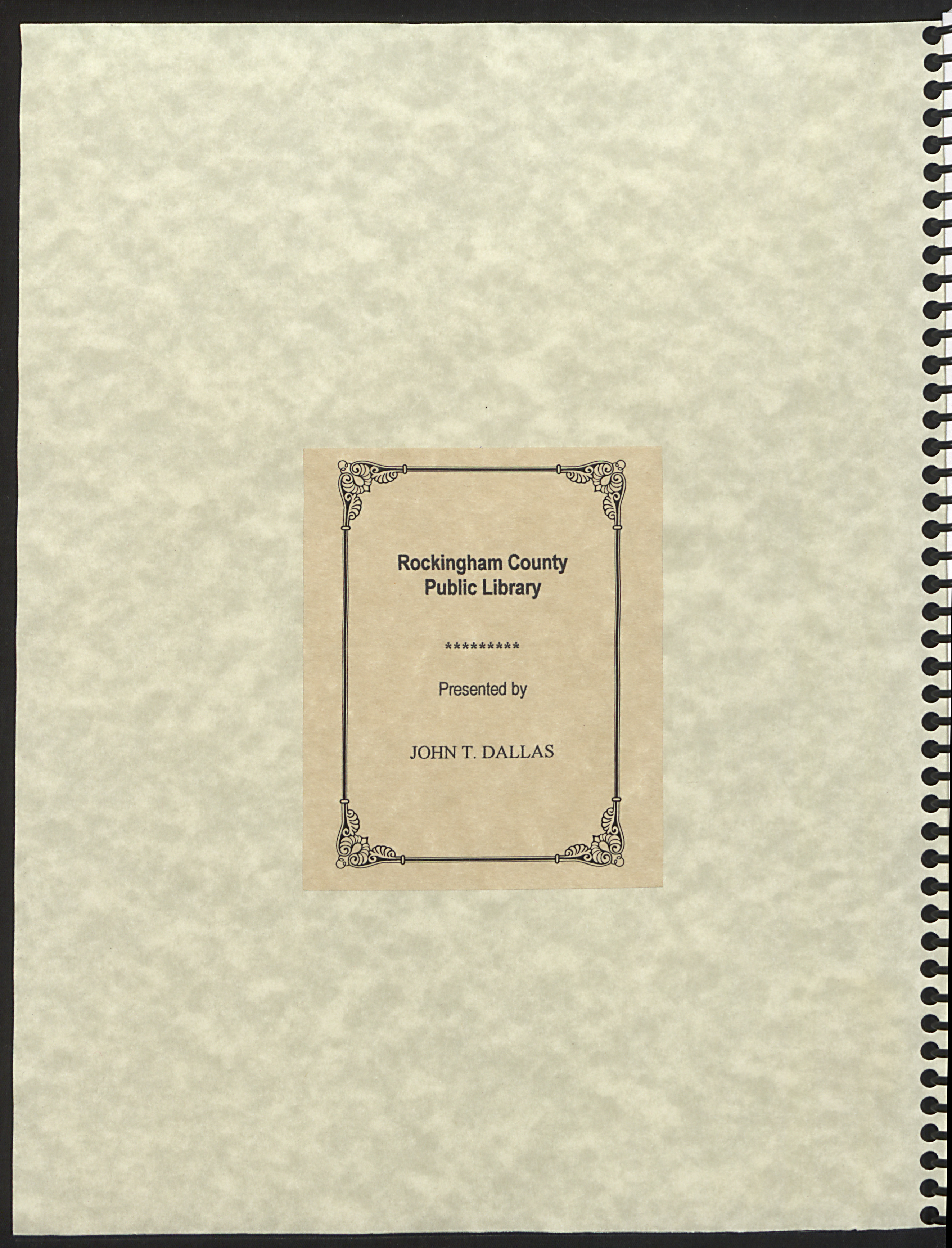 Wentworth High School, 1923-1961, Volume V