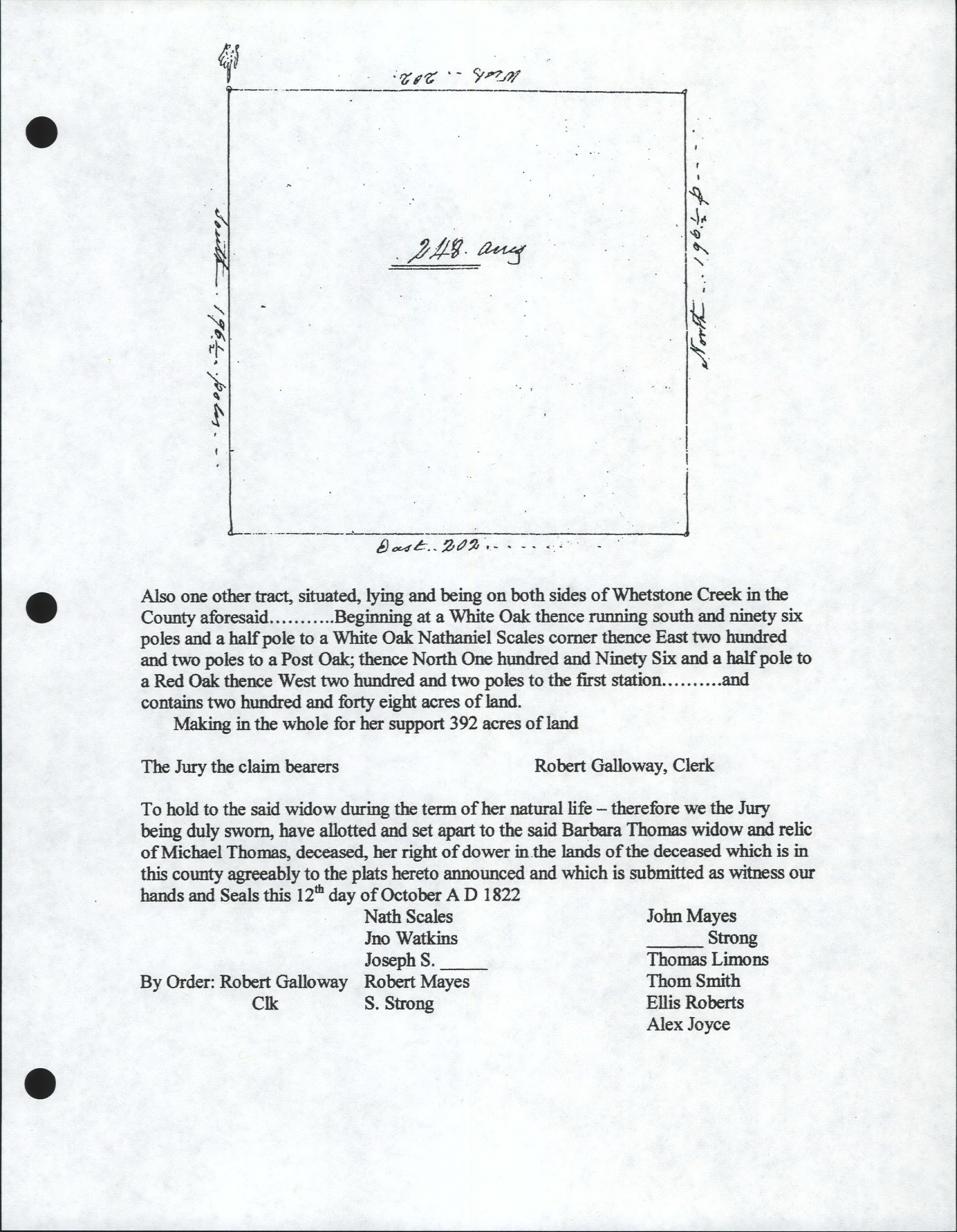 James Oscar Thomas Papers From the Files of J. Kenneth Thomas