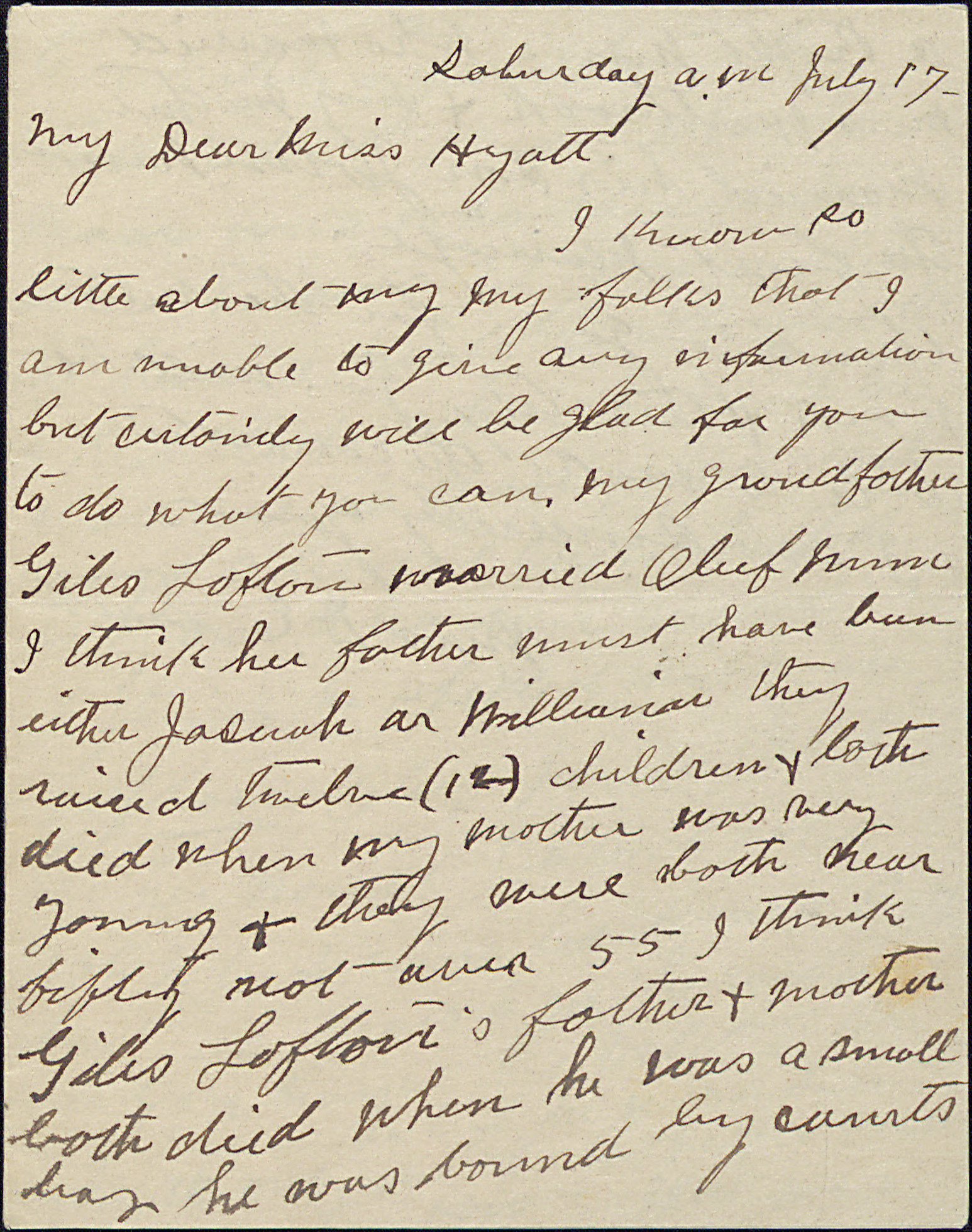 Nunn Family Research Notes, from the Genealogy Files of the Sybil Hyatt ...