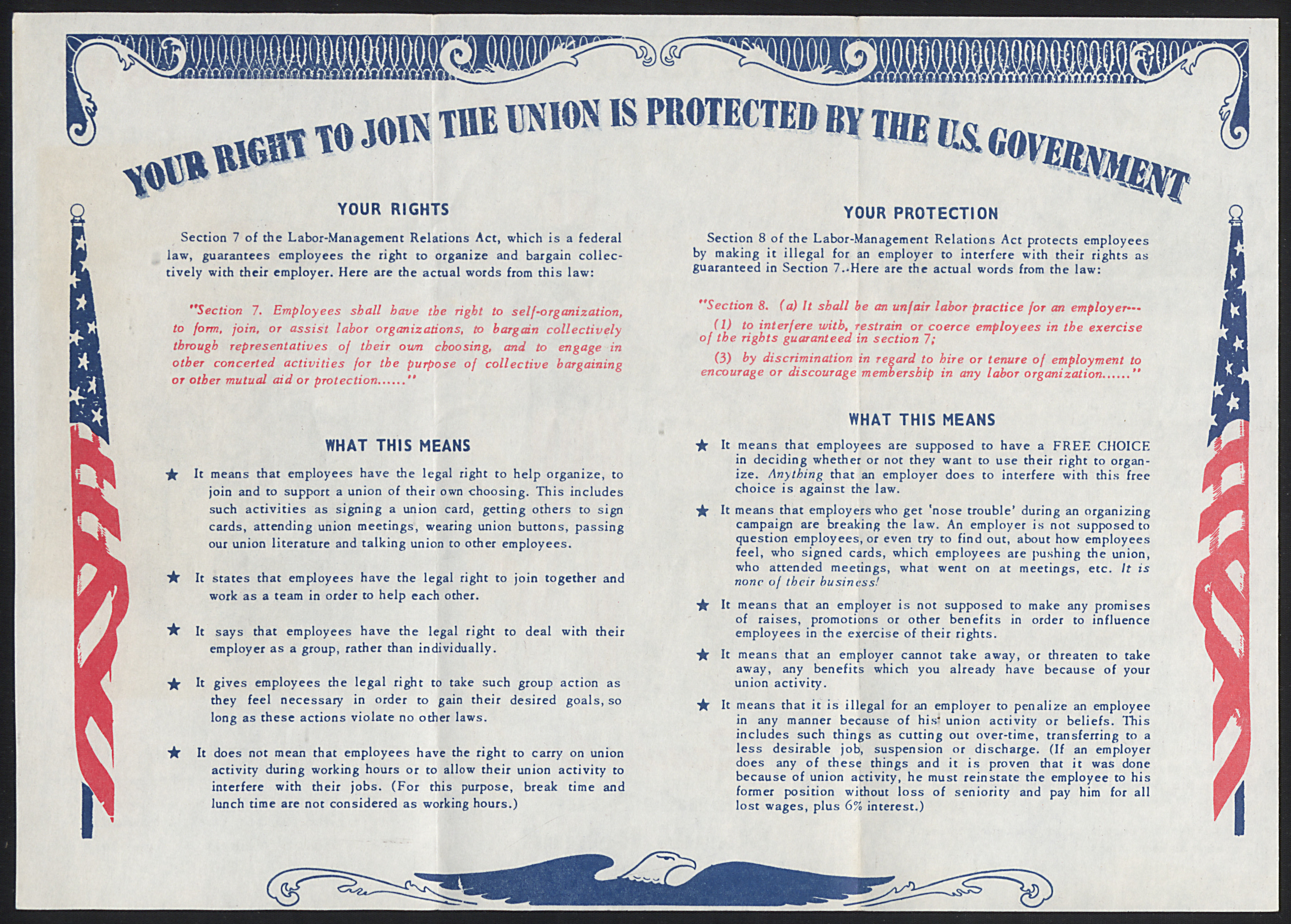 Pro-Union Pamphlet