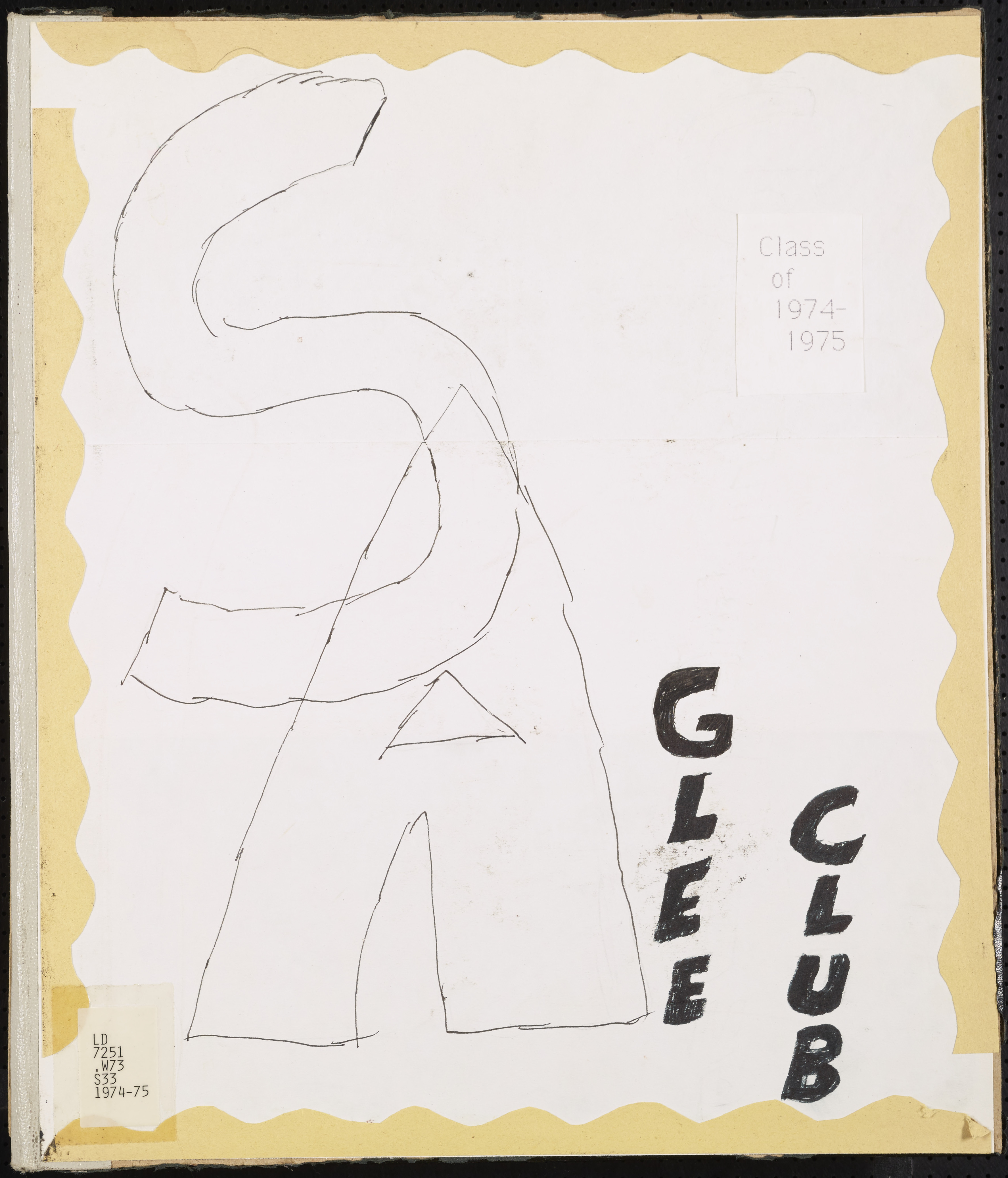 Salem College Glee Club Scrapbook [1974-1975]