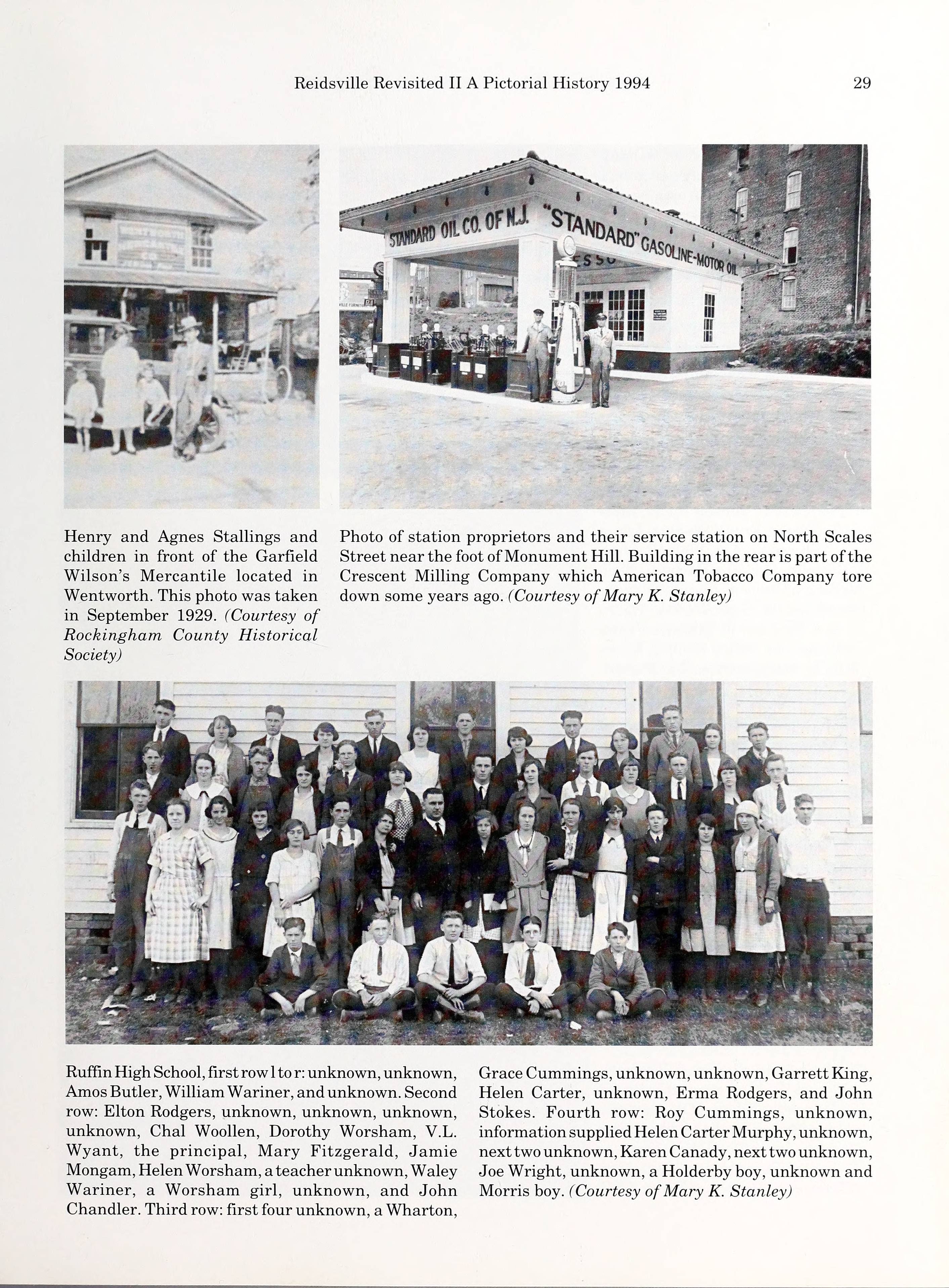 Reidsville Revisited II: A Pictorial History 1994