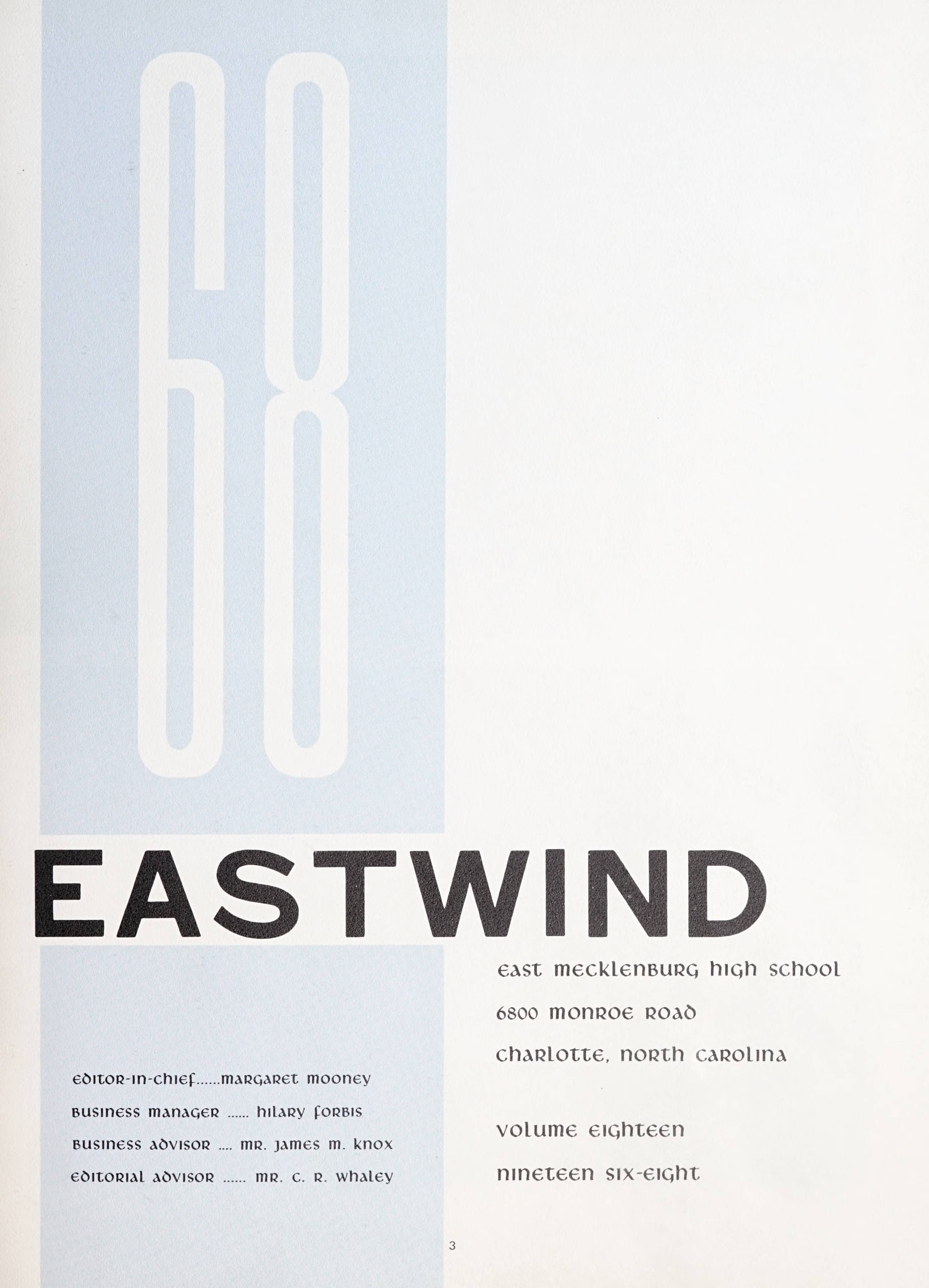 East Wind [1968]