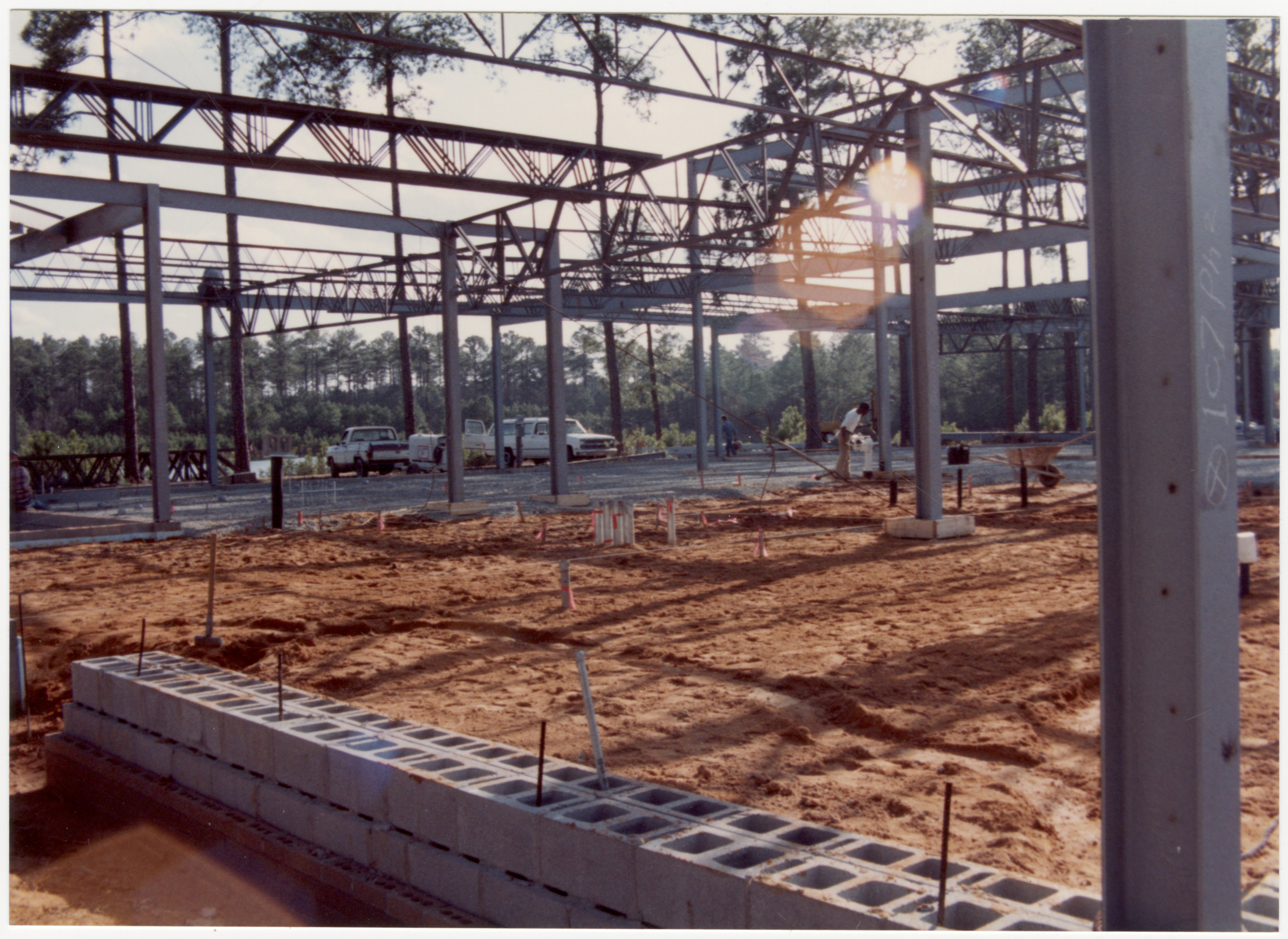 Johnston Community College Tart Building Construction [February 1988]