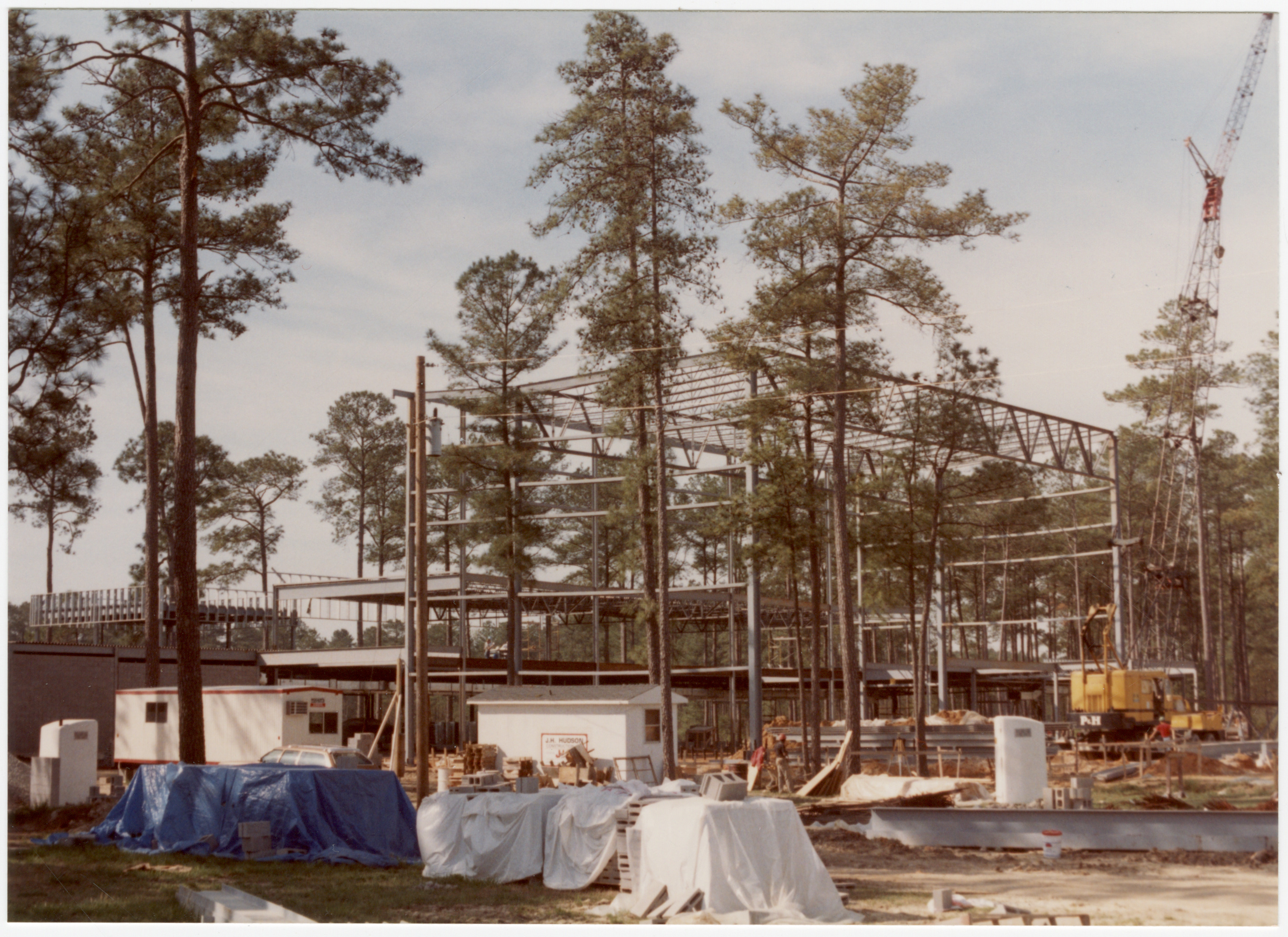 Johnston Community College Tart Building Construction [April 1988]