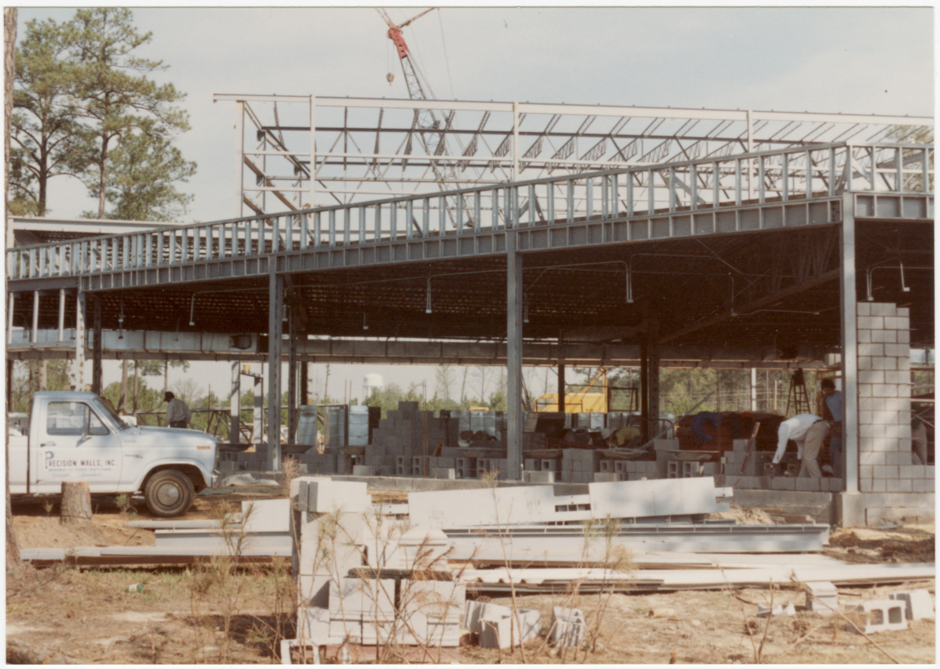 Johnston Community College Tart Building Construction [April 1988]