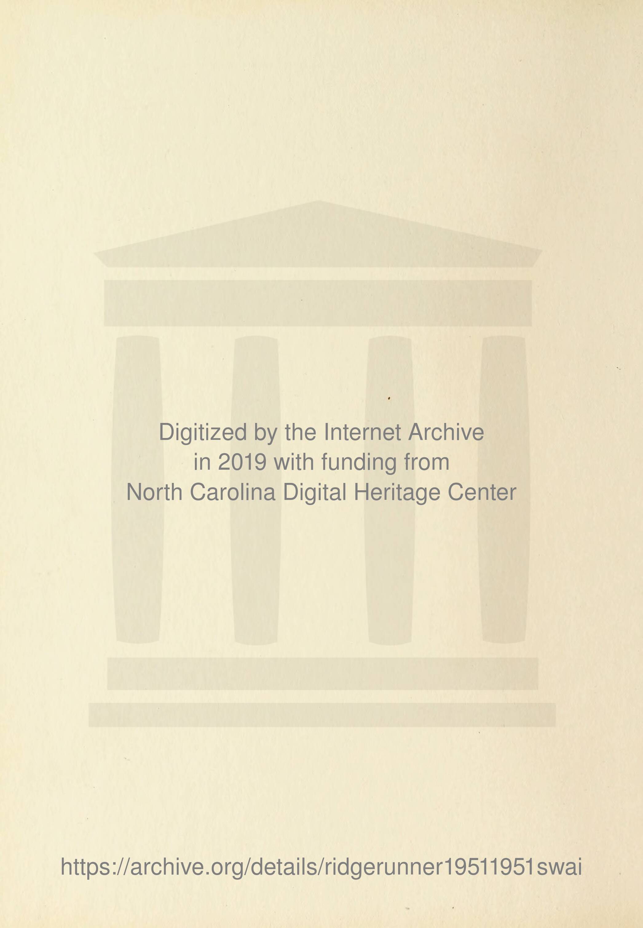 The Ridge Runner [1951]