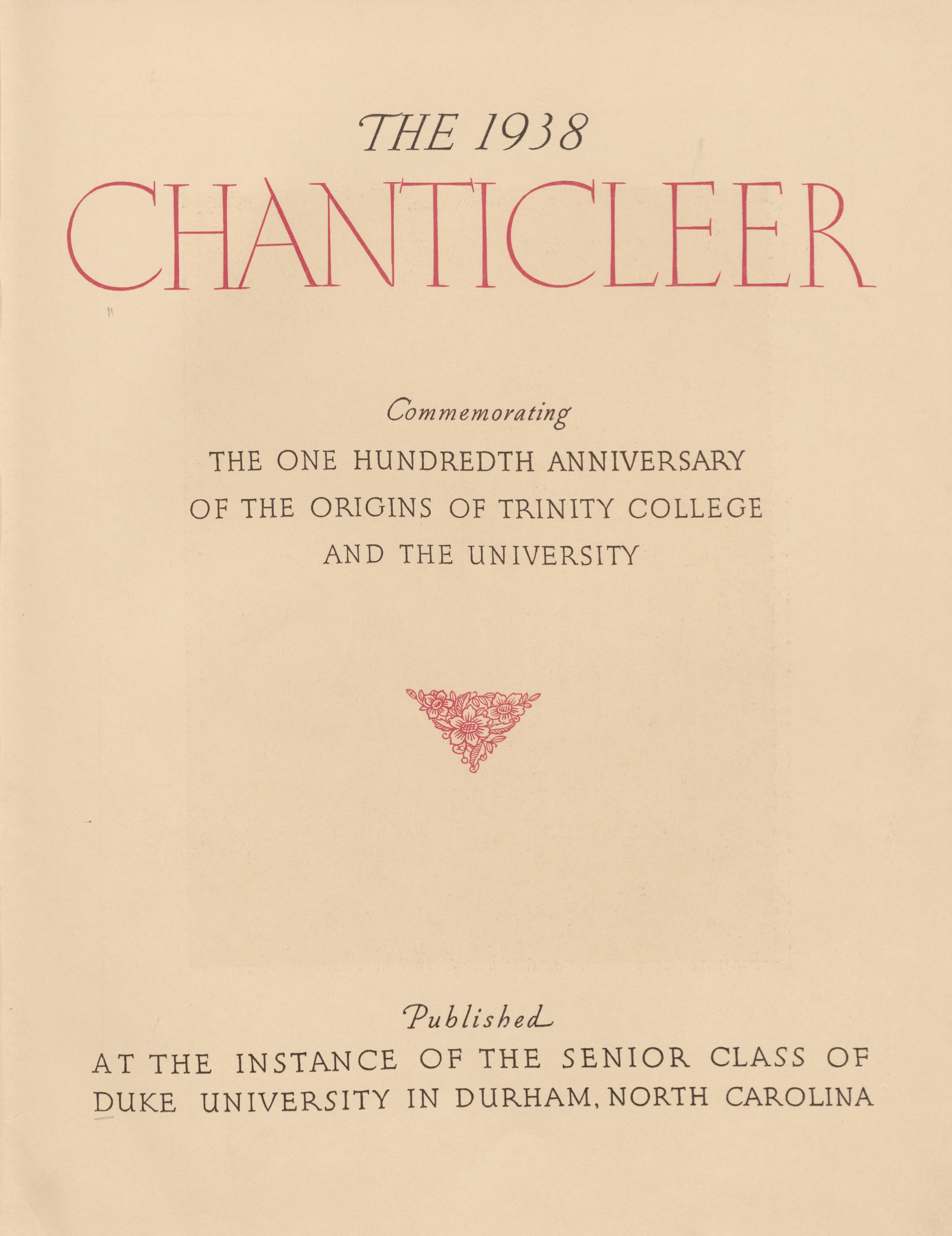 The Chanticleer [1938]