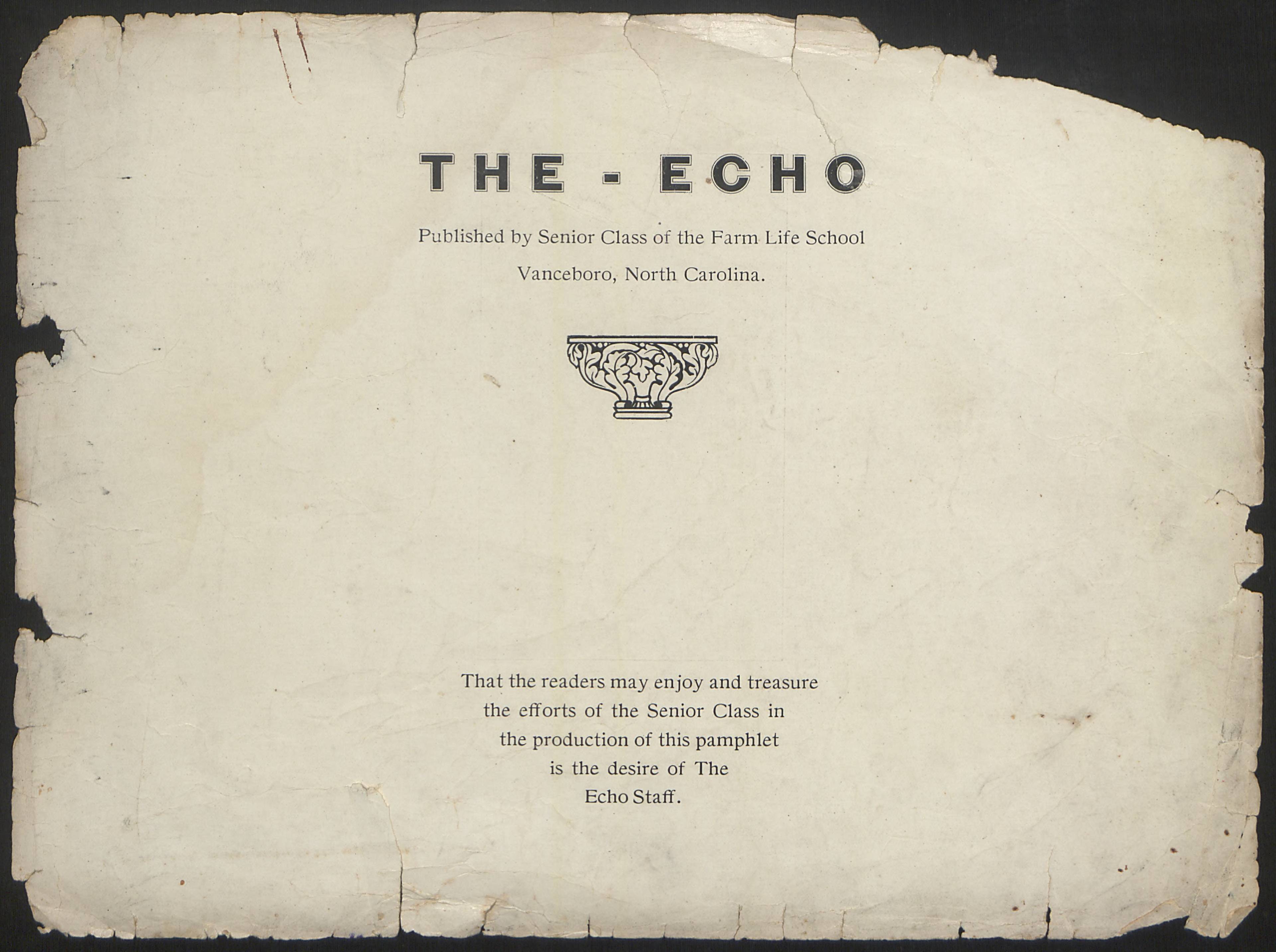 The Echo [1922]