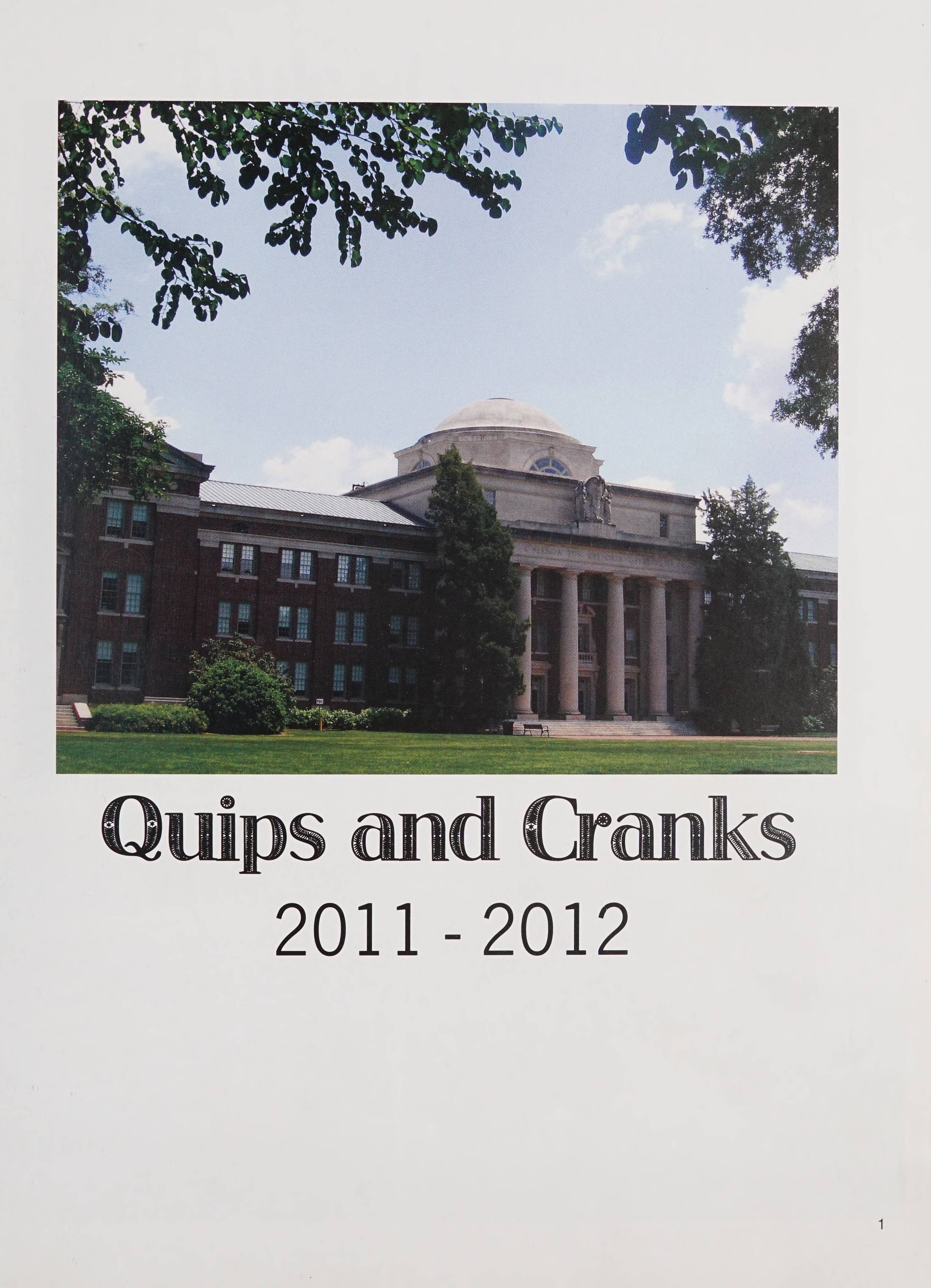 Quips and Cranks [2012]