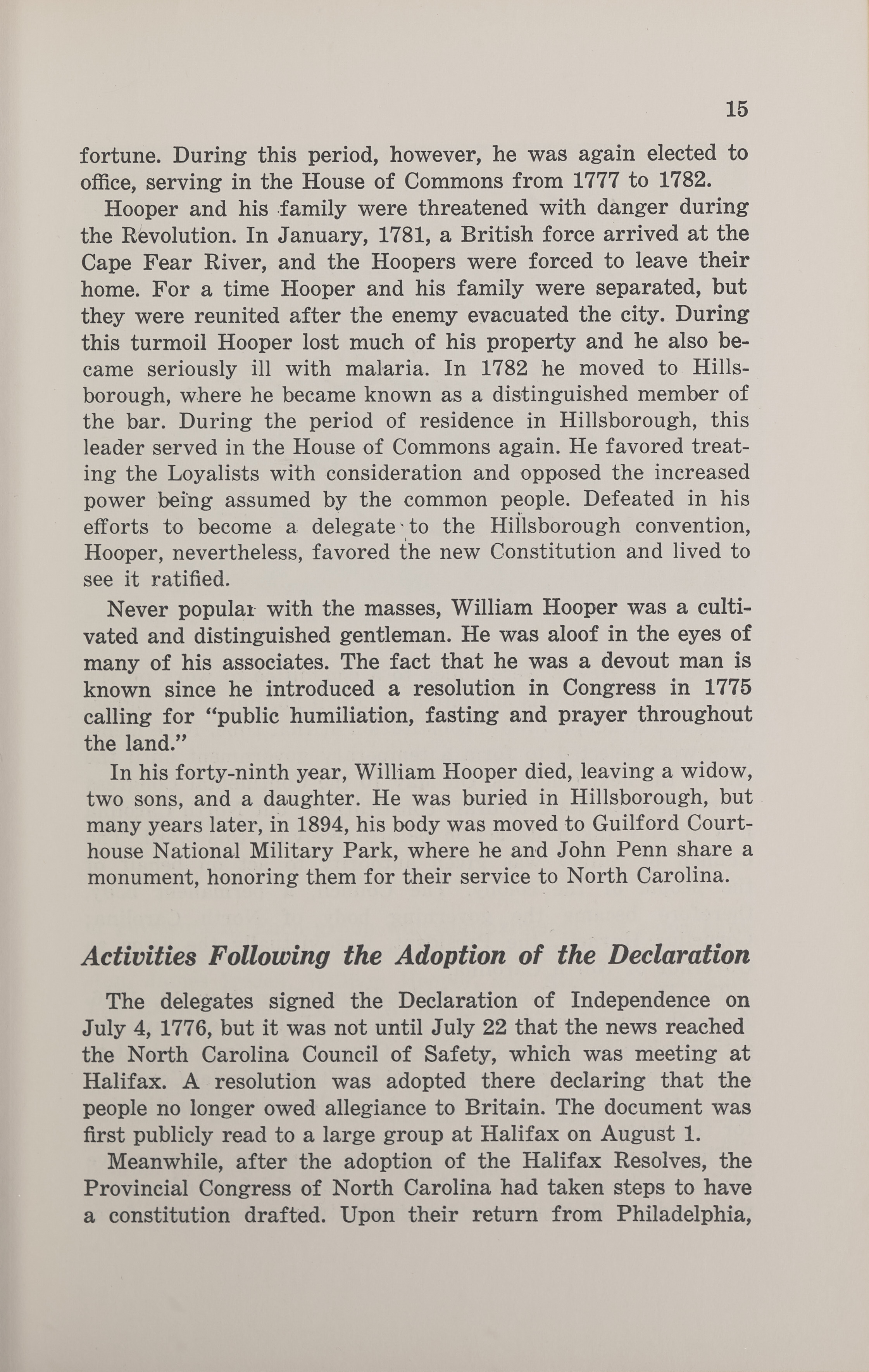 North Carolina's Signers: Brief Sketches of the Men Who Signed the ...