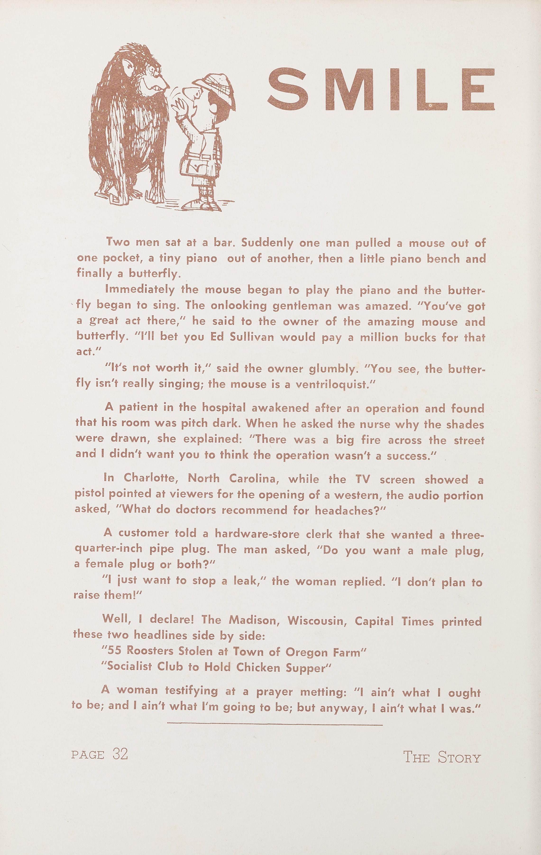The Story [Fall 1970]