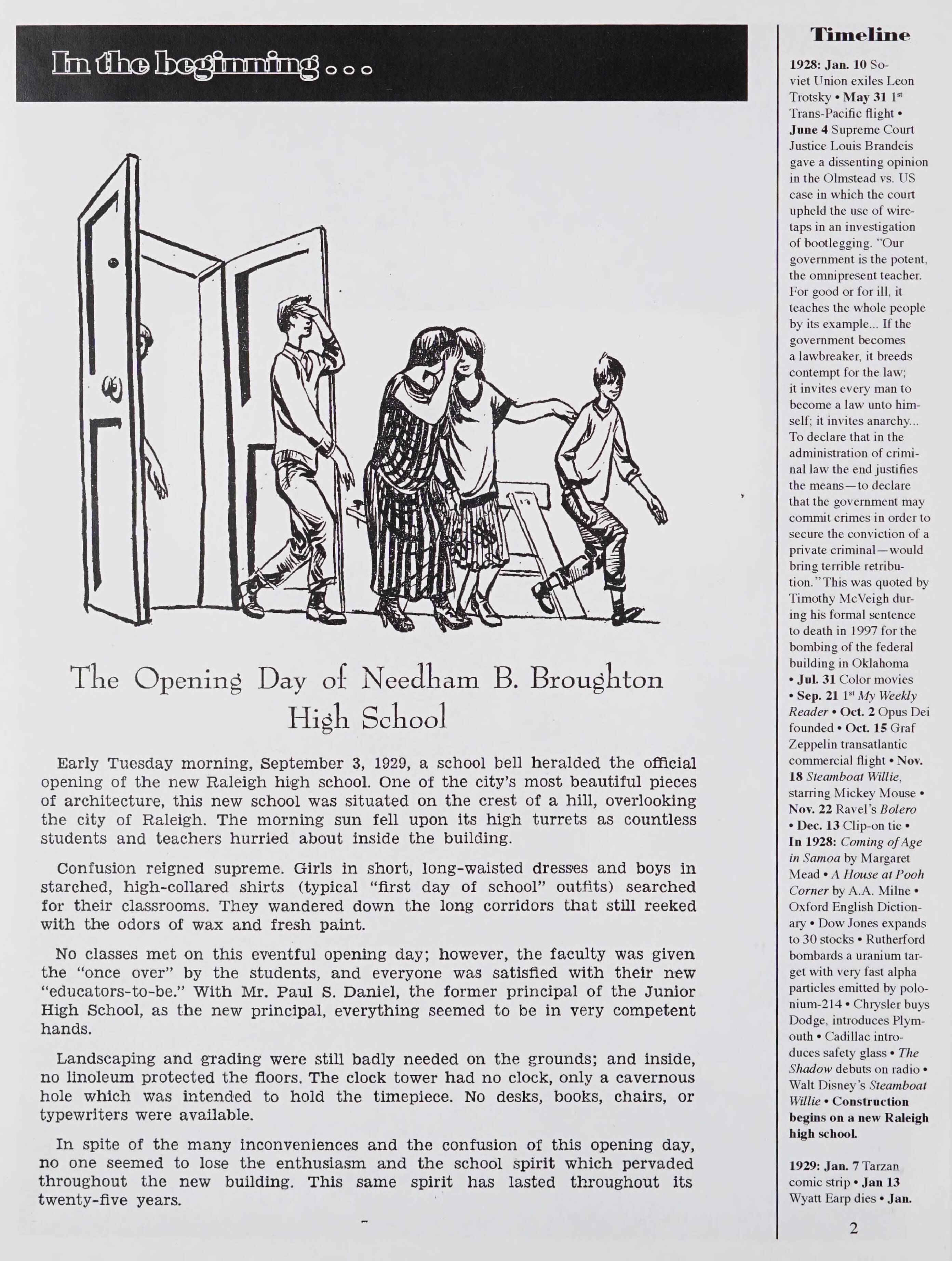 Perspectives: 50th Reunion Class of 1958 Needham B. Broughton High School