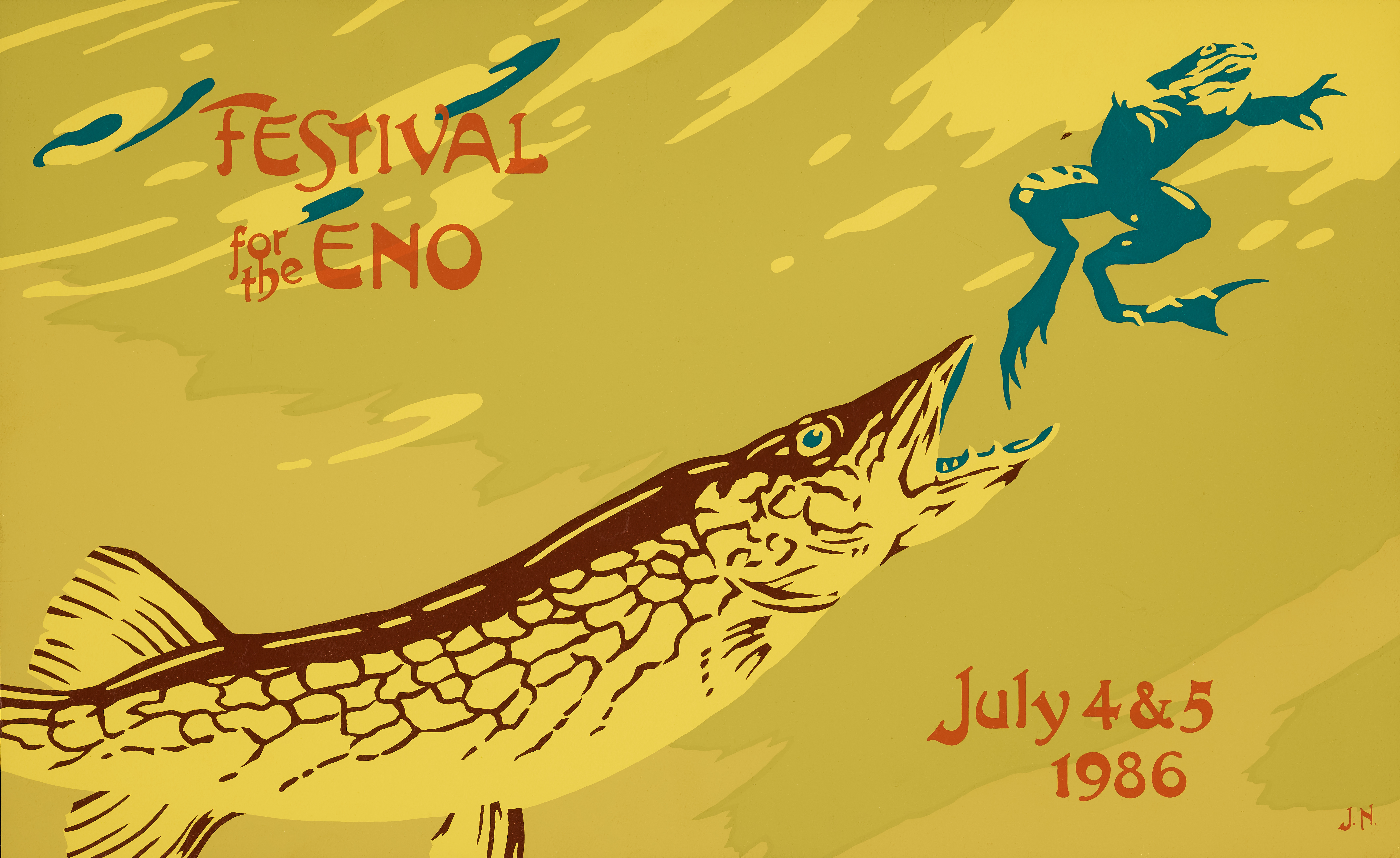 Festival for the Eno Decorative Poster [1986]