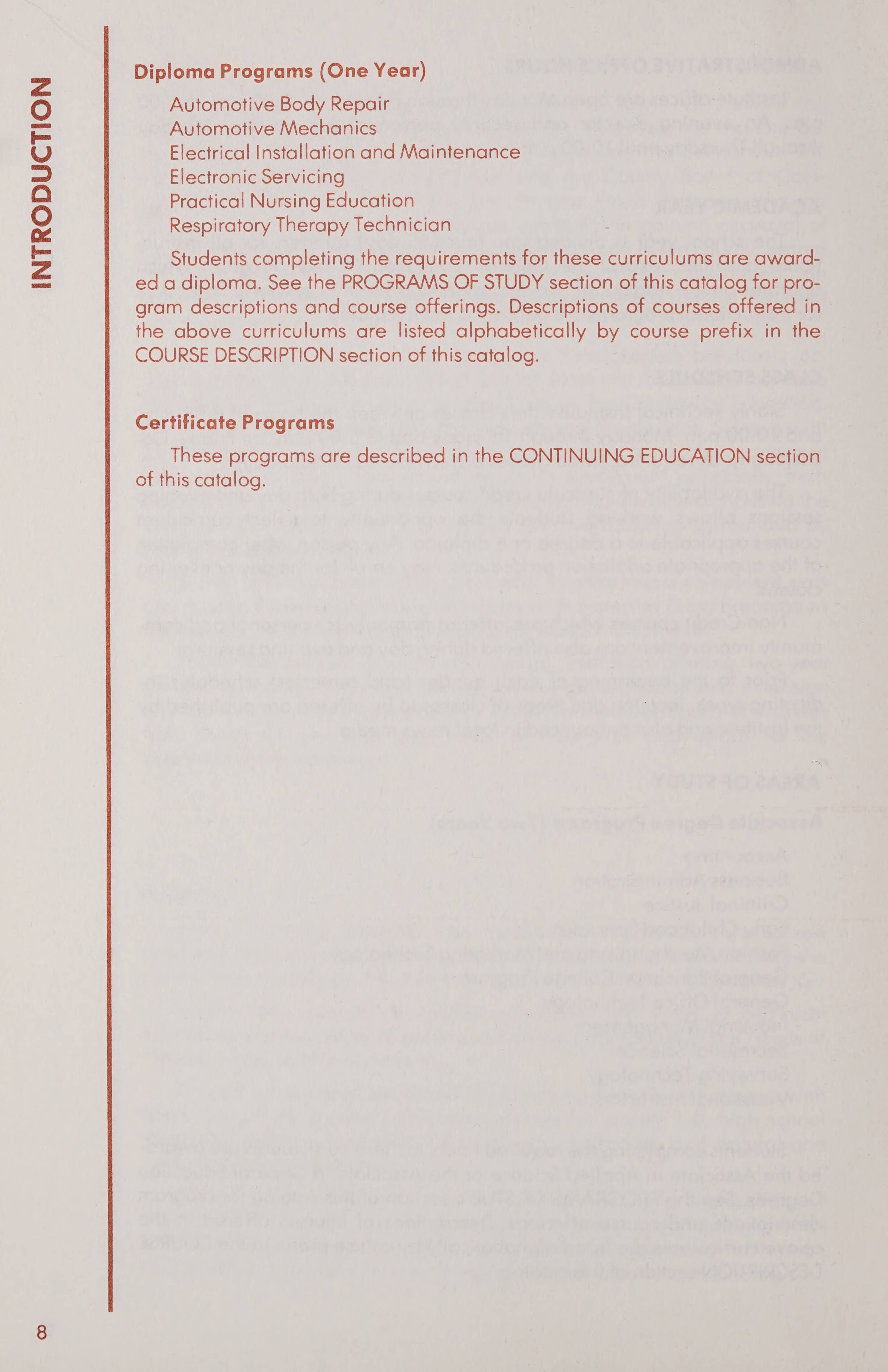 Stanly Technical Institute Catalog [1977-1978]