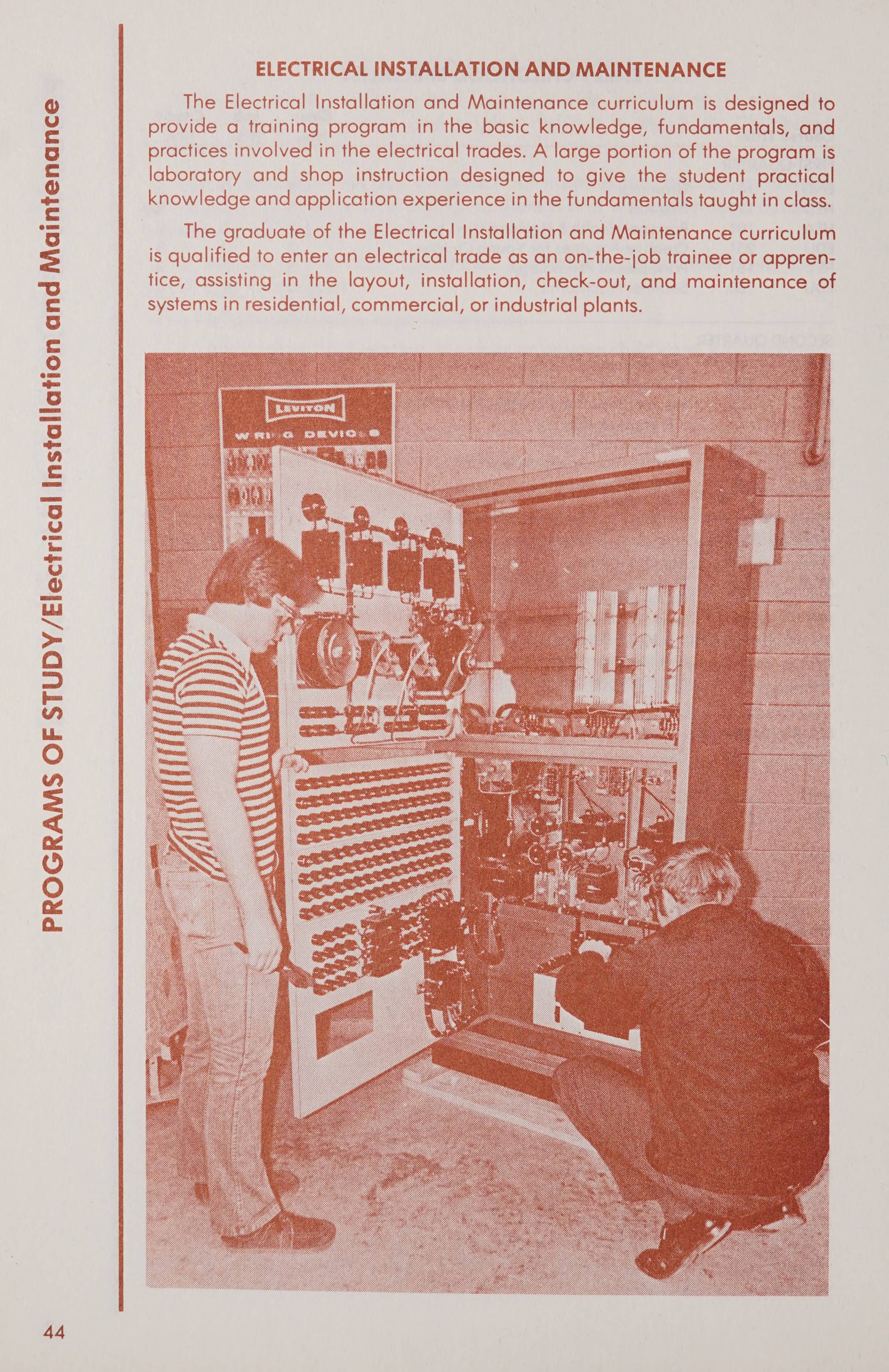 Stanly Technical Institute Catalog 1977 1978