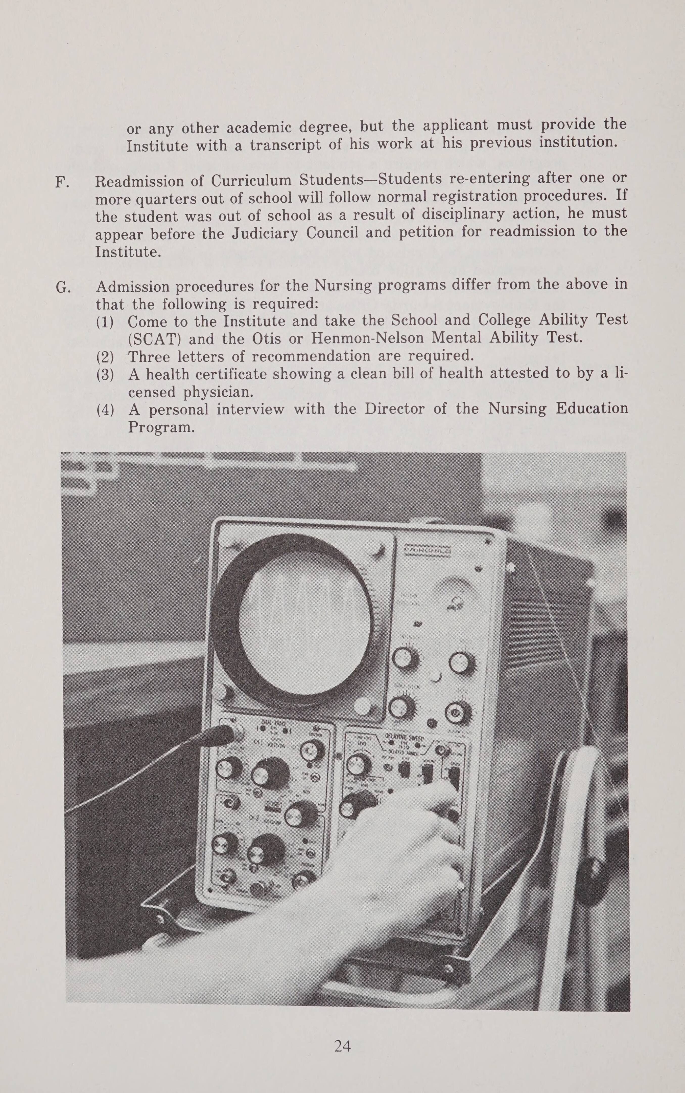 Pitt Technical Institute General Catalog [1974-1976]