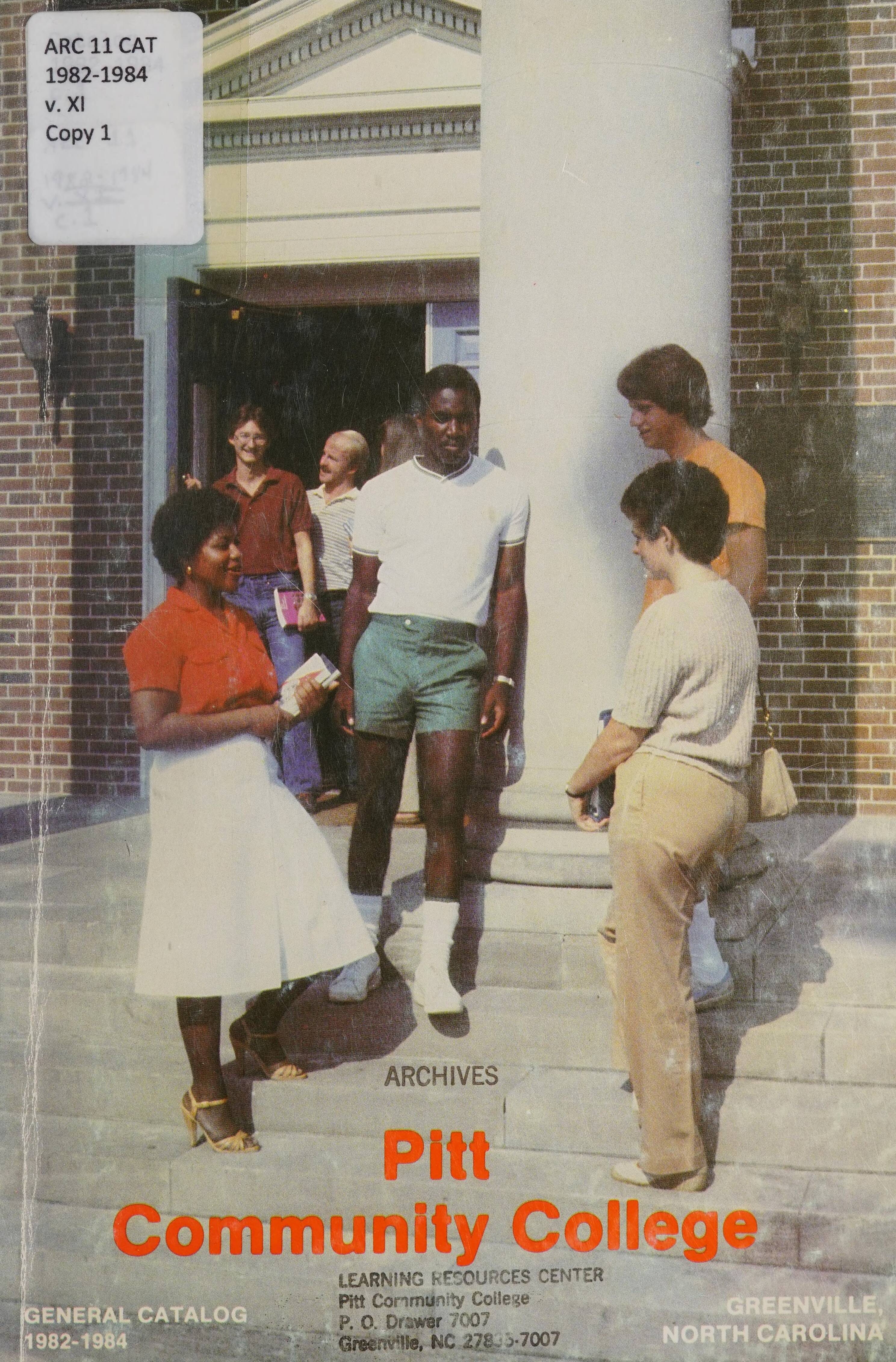 Pitt Community College General Catalog [1982-1984]