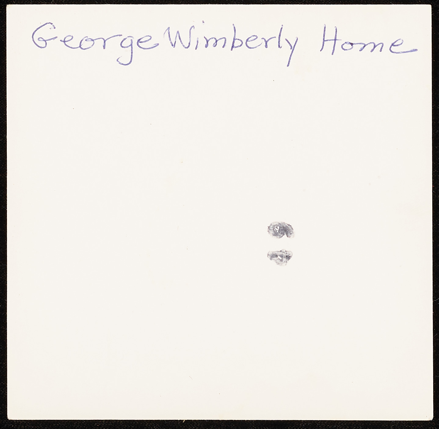 George Wimberly House