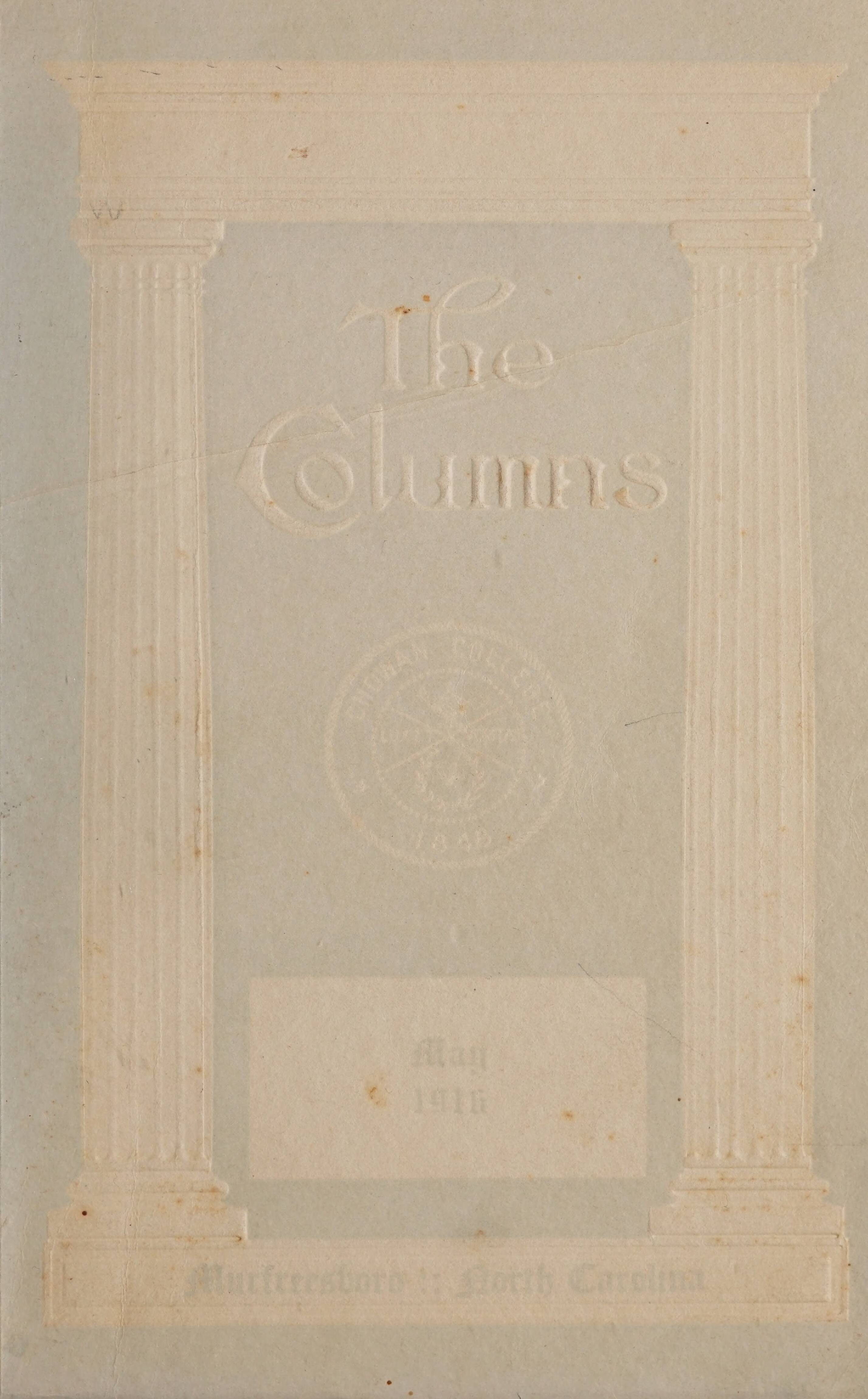 The Columns [May 1916]