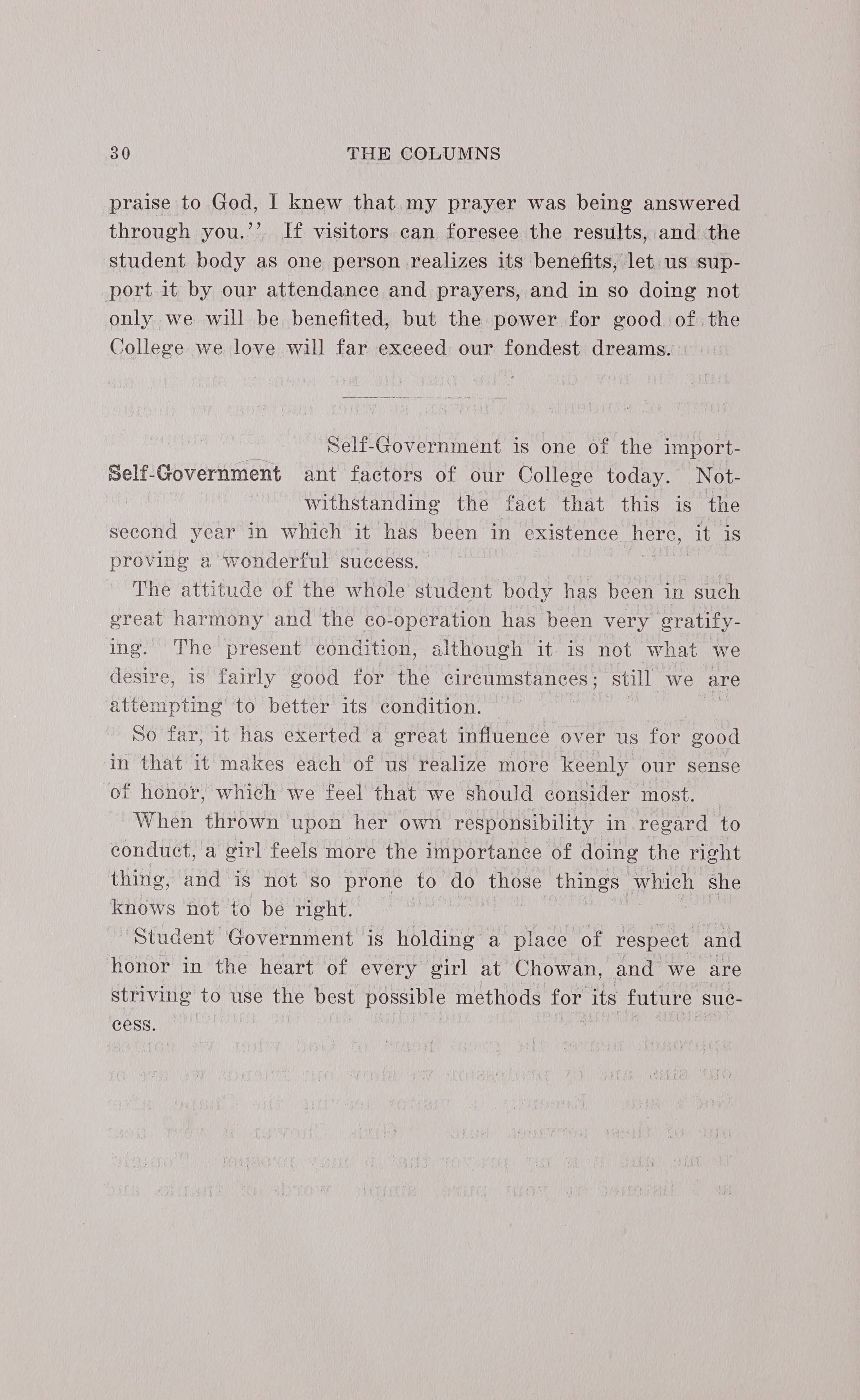 The Columns [March 1917]