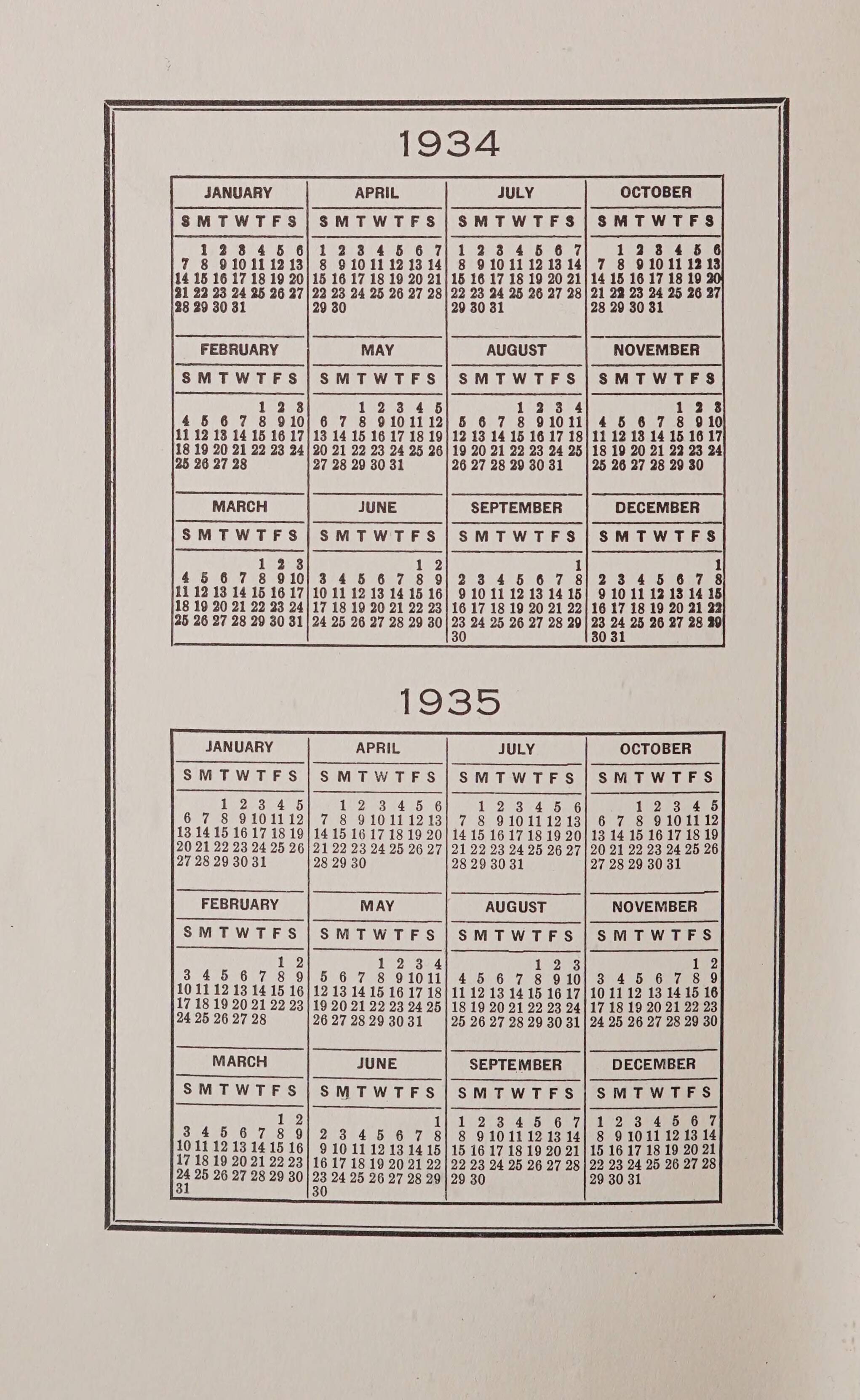 The Shaw Bulletin and Catalogue [1933-1934]