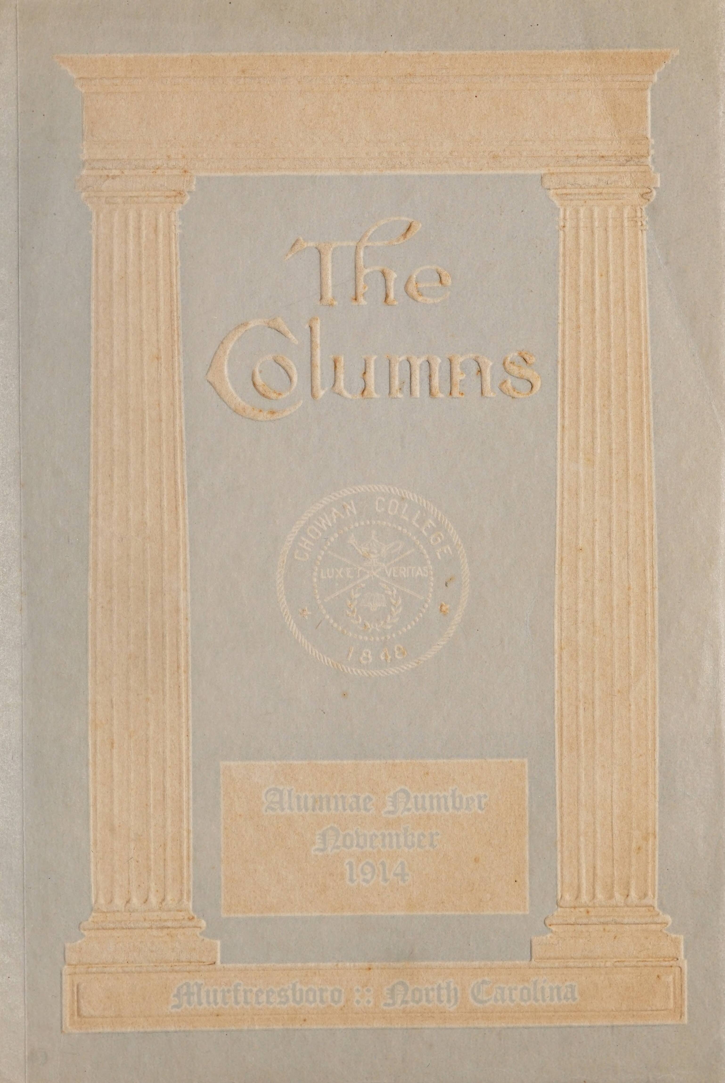 The Columns [November 1914]