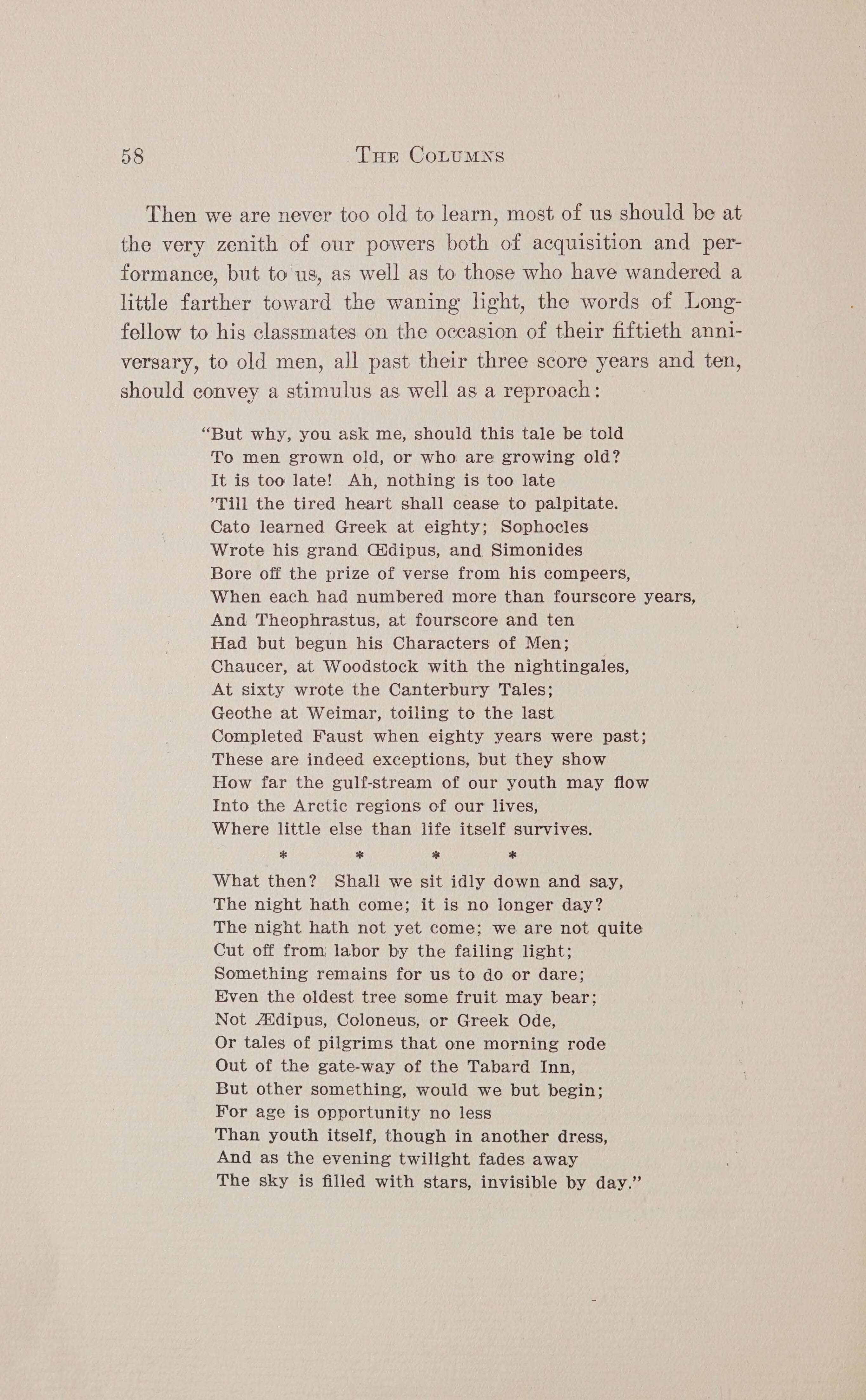 The Columns [February 1915]