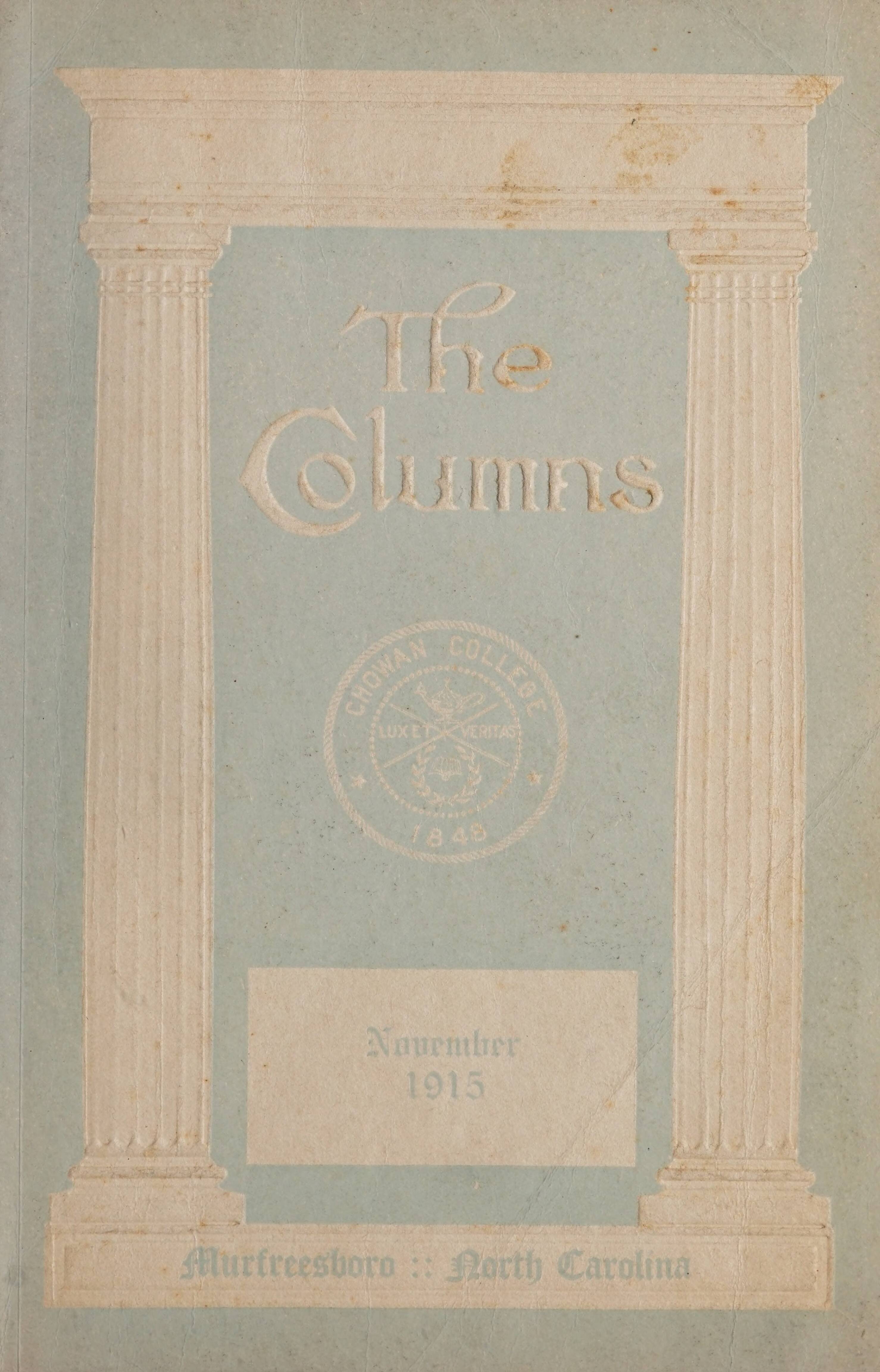 The Columns [November 1915]