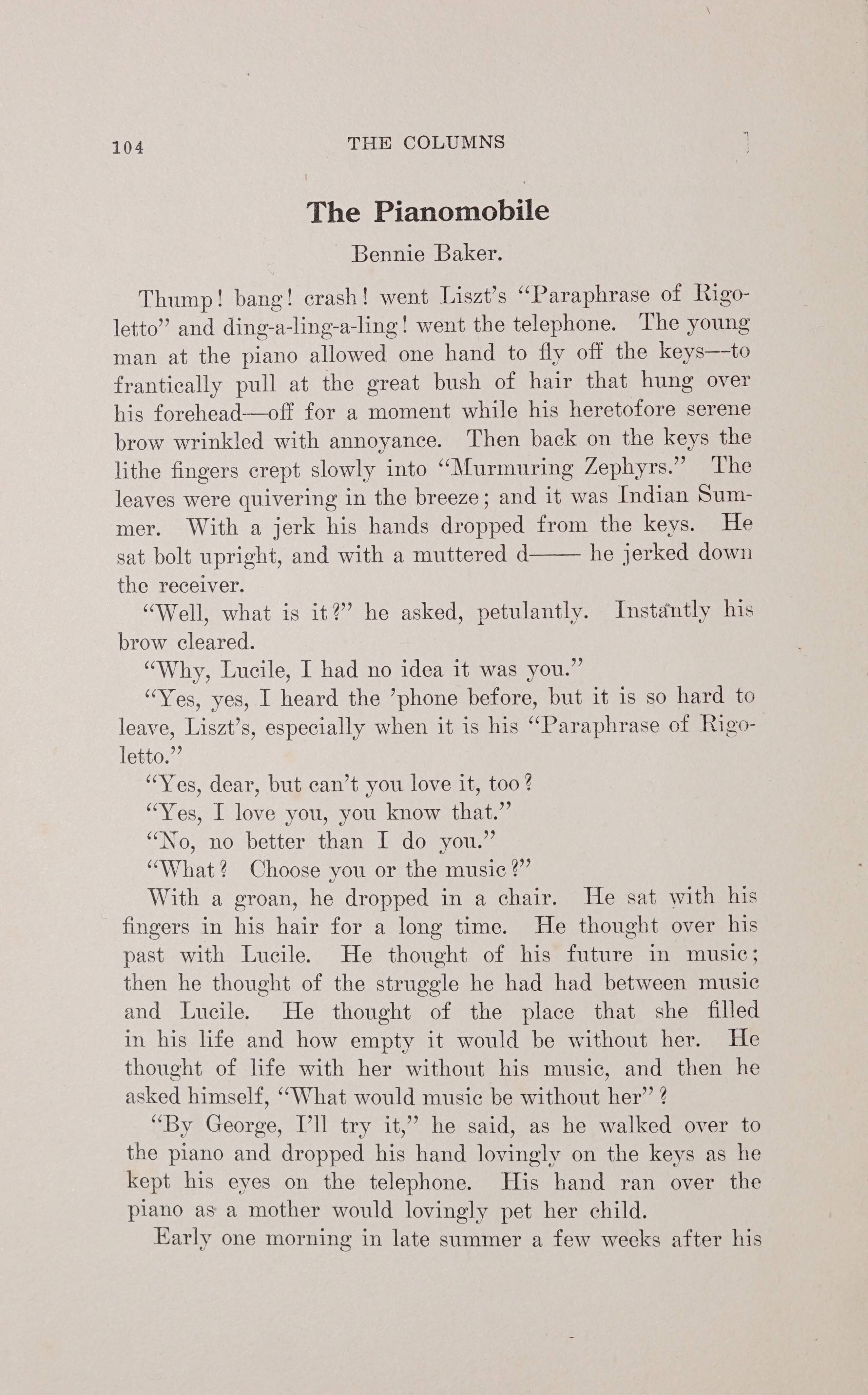 The Columns [March 1916]