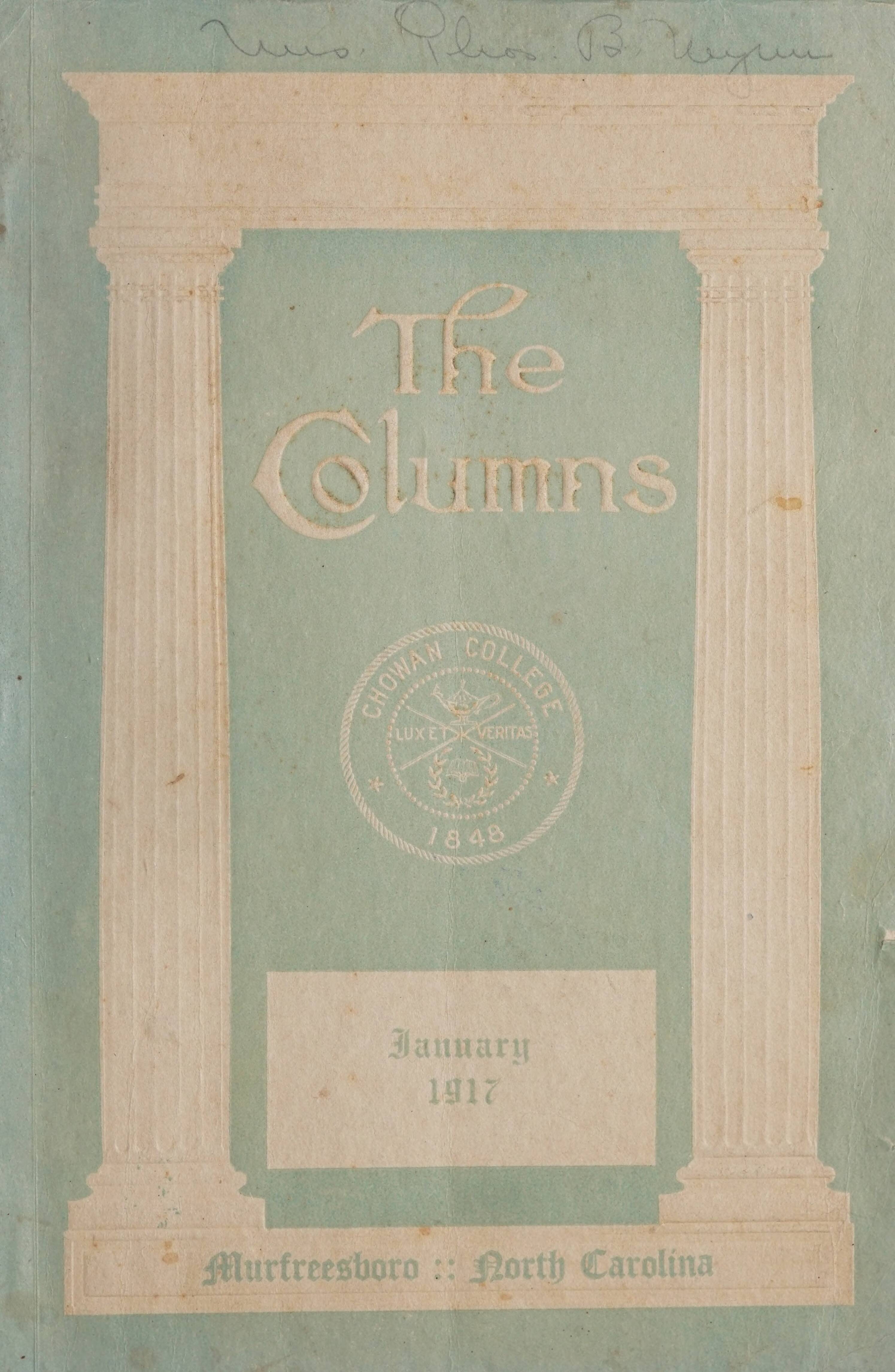 The Columns [January 1917]