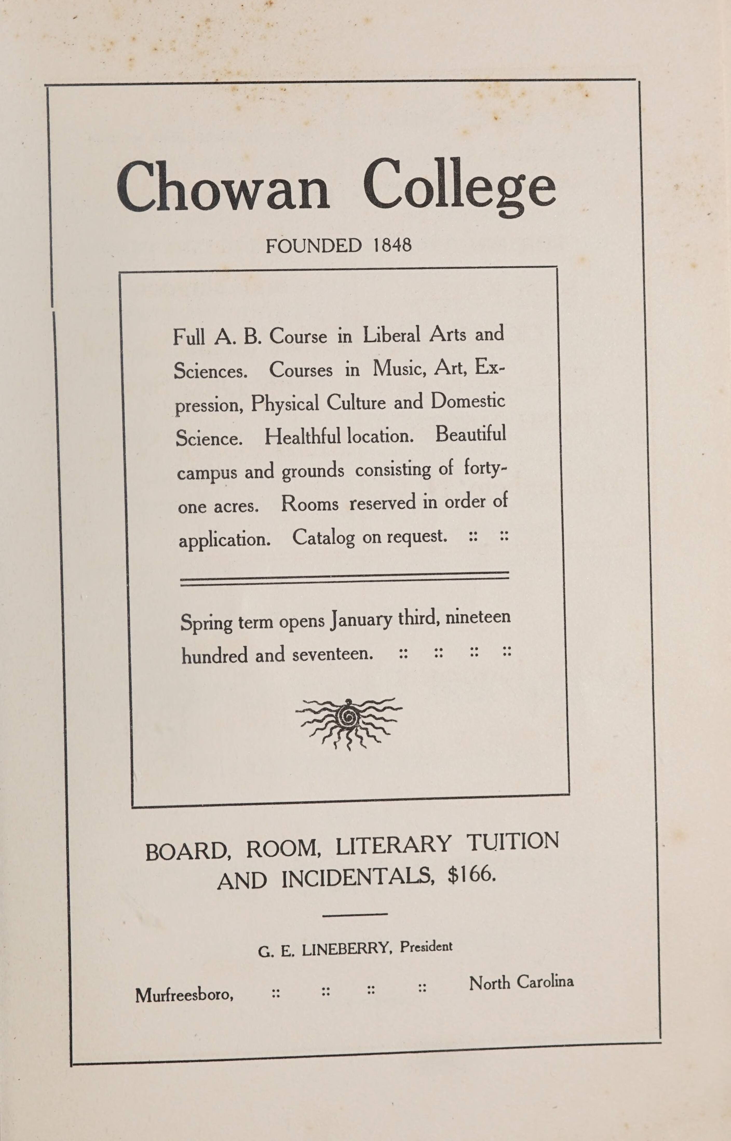 The Columns [March 1917]