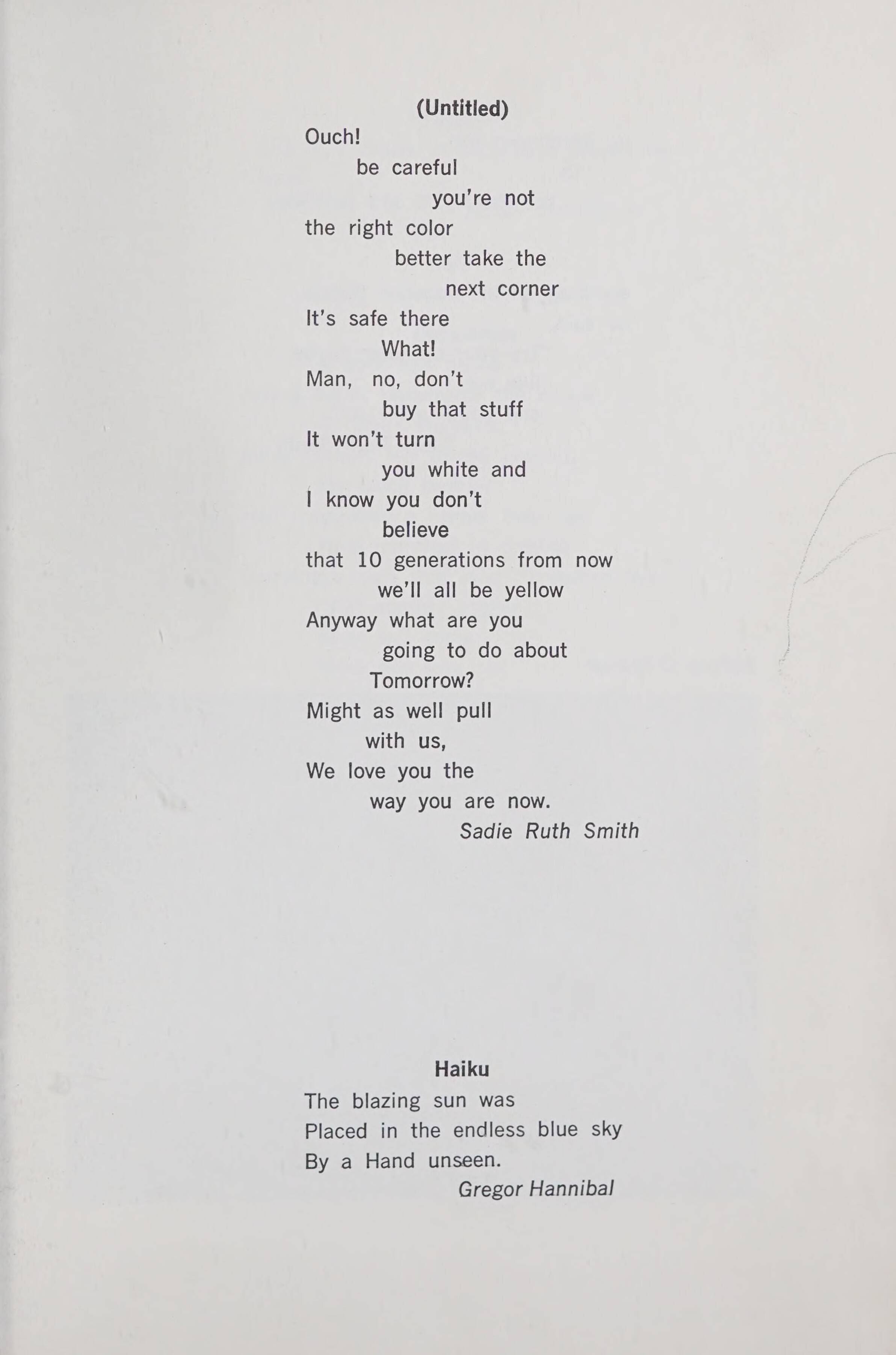 Ex Umbra [Fall 1967]