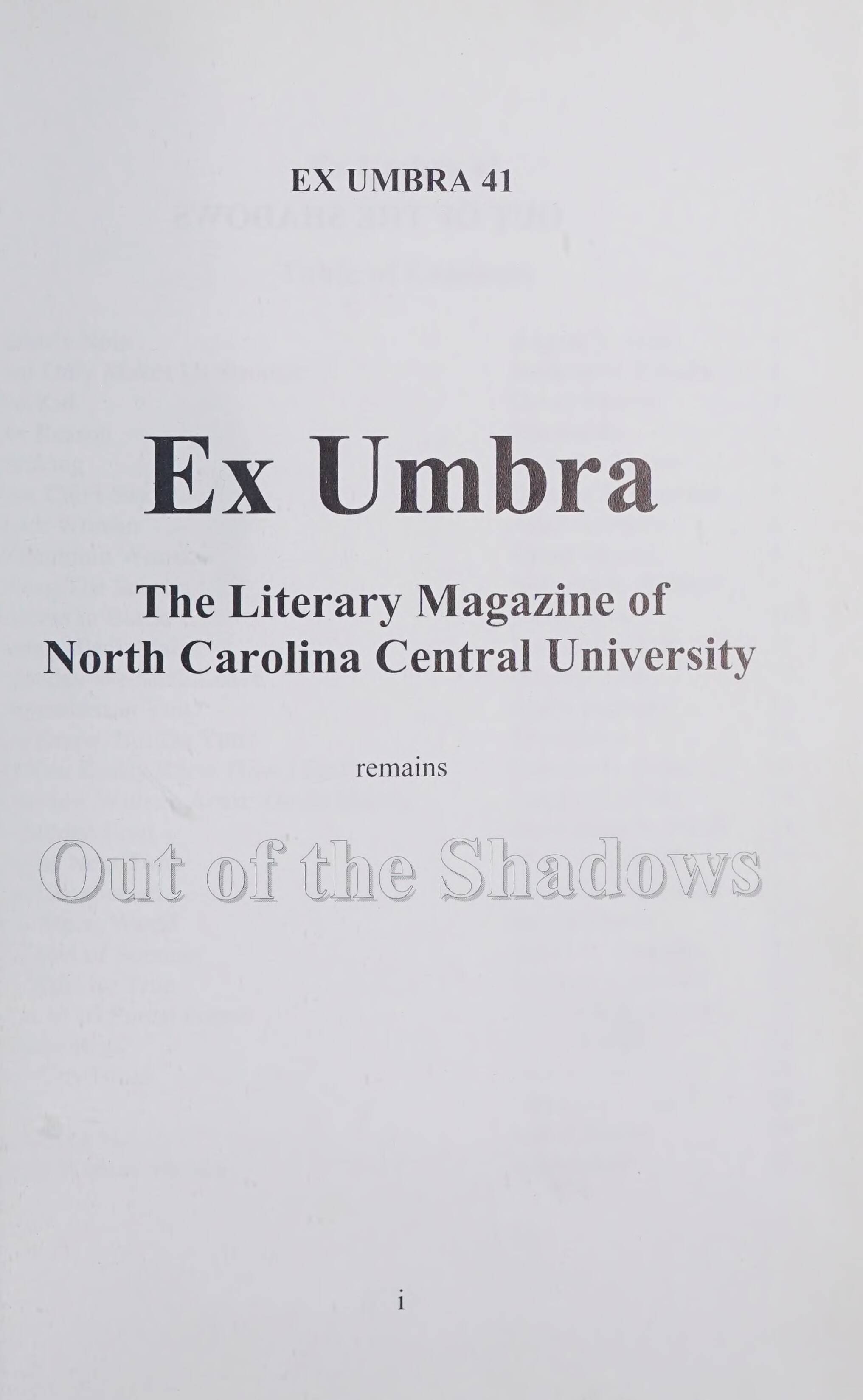 Ex Umbra 42 [2006]