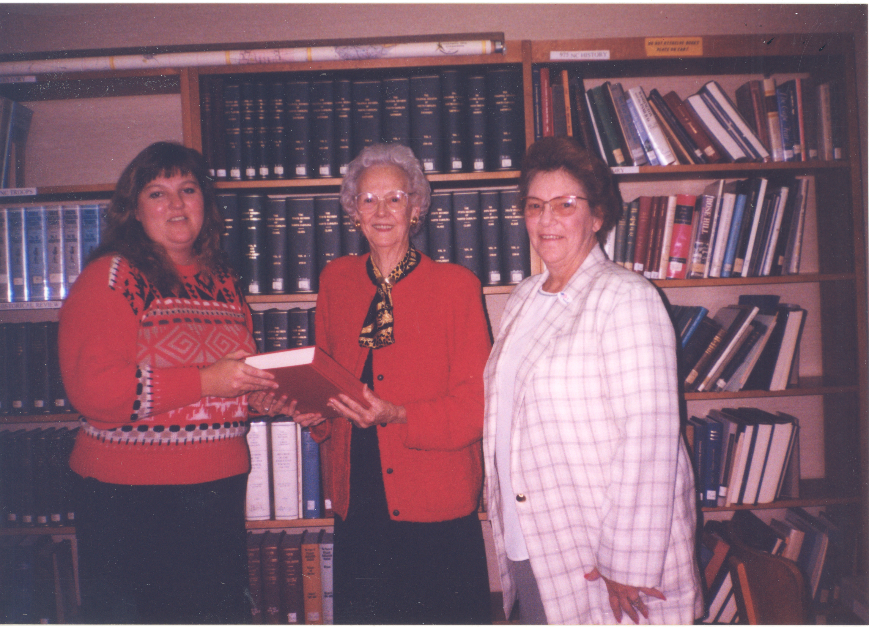 Book Presentation by Patsy Shelton to Library