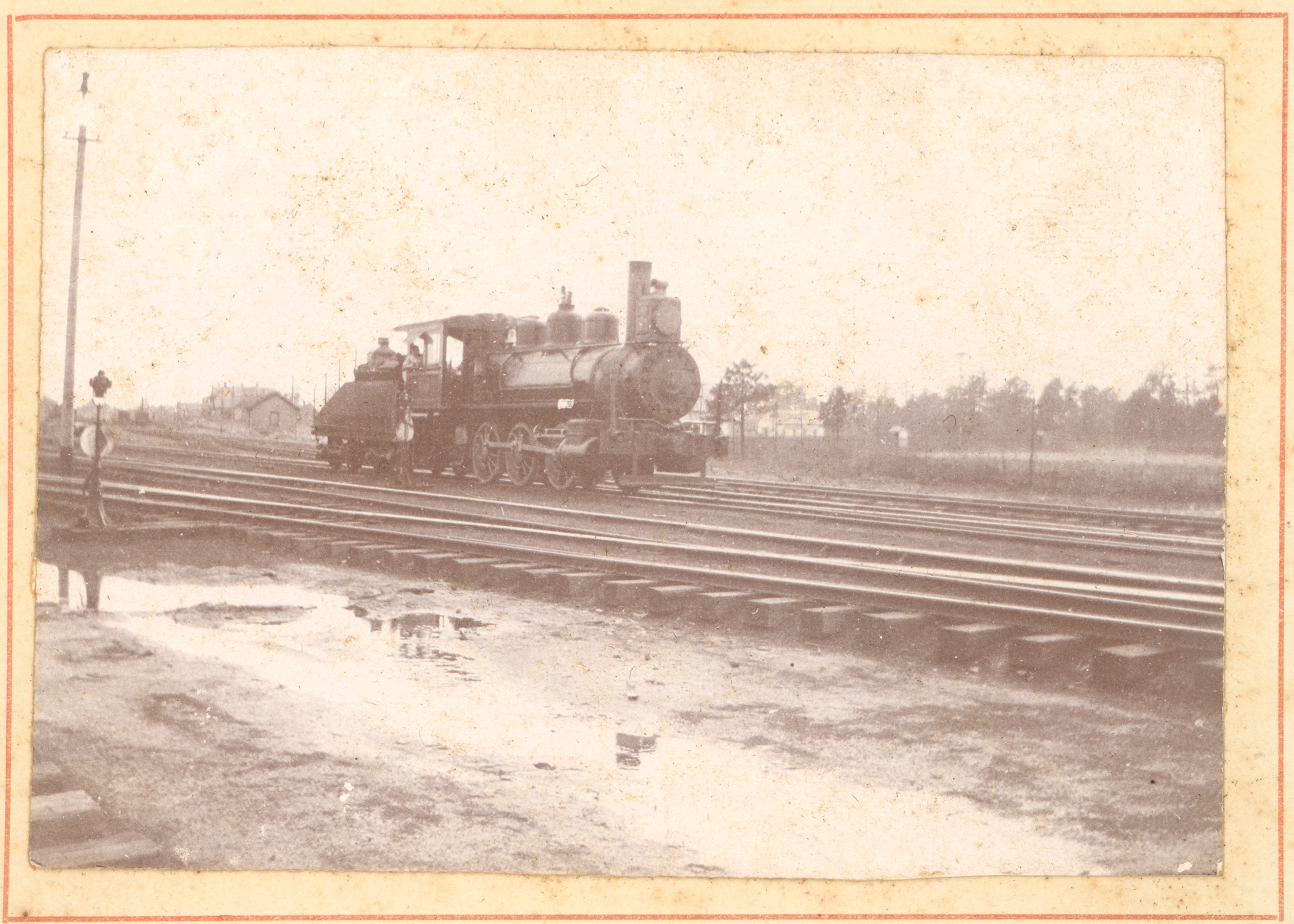 Locomotive on Tracks