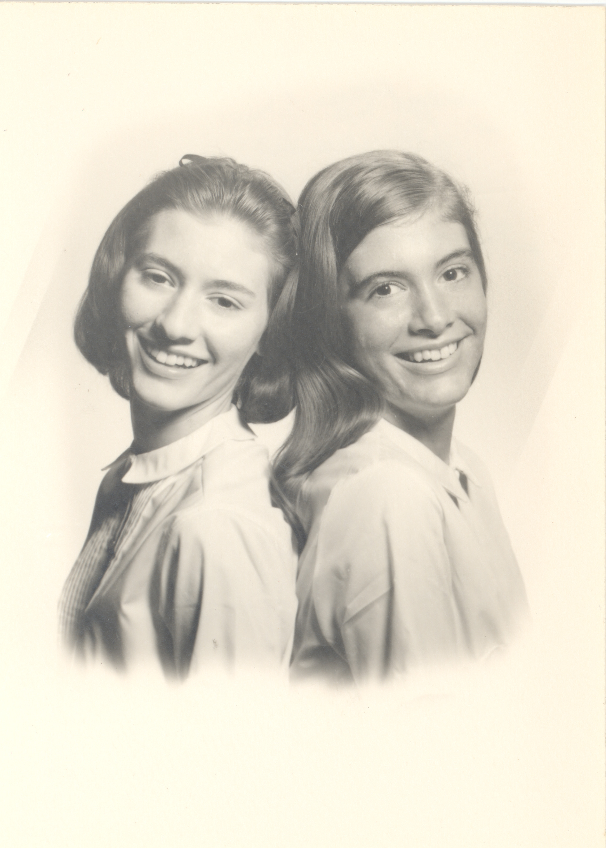 Mary Earle and Nancy Ray Nettles, Ninth Grade