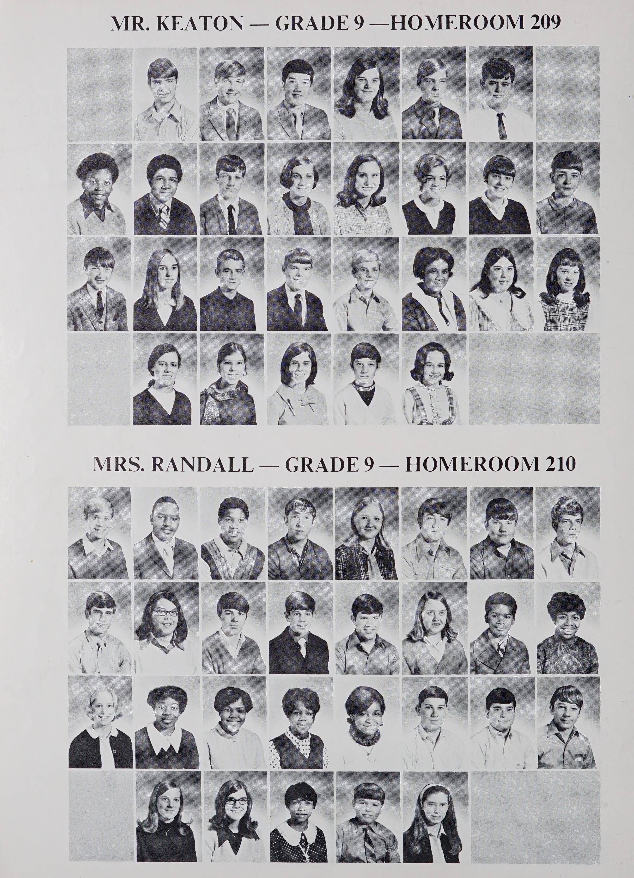 Northeast Junior High School Classbook [1970]