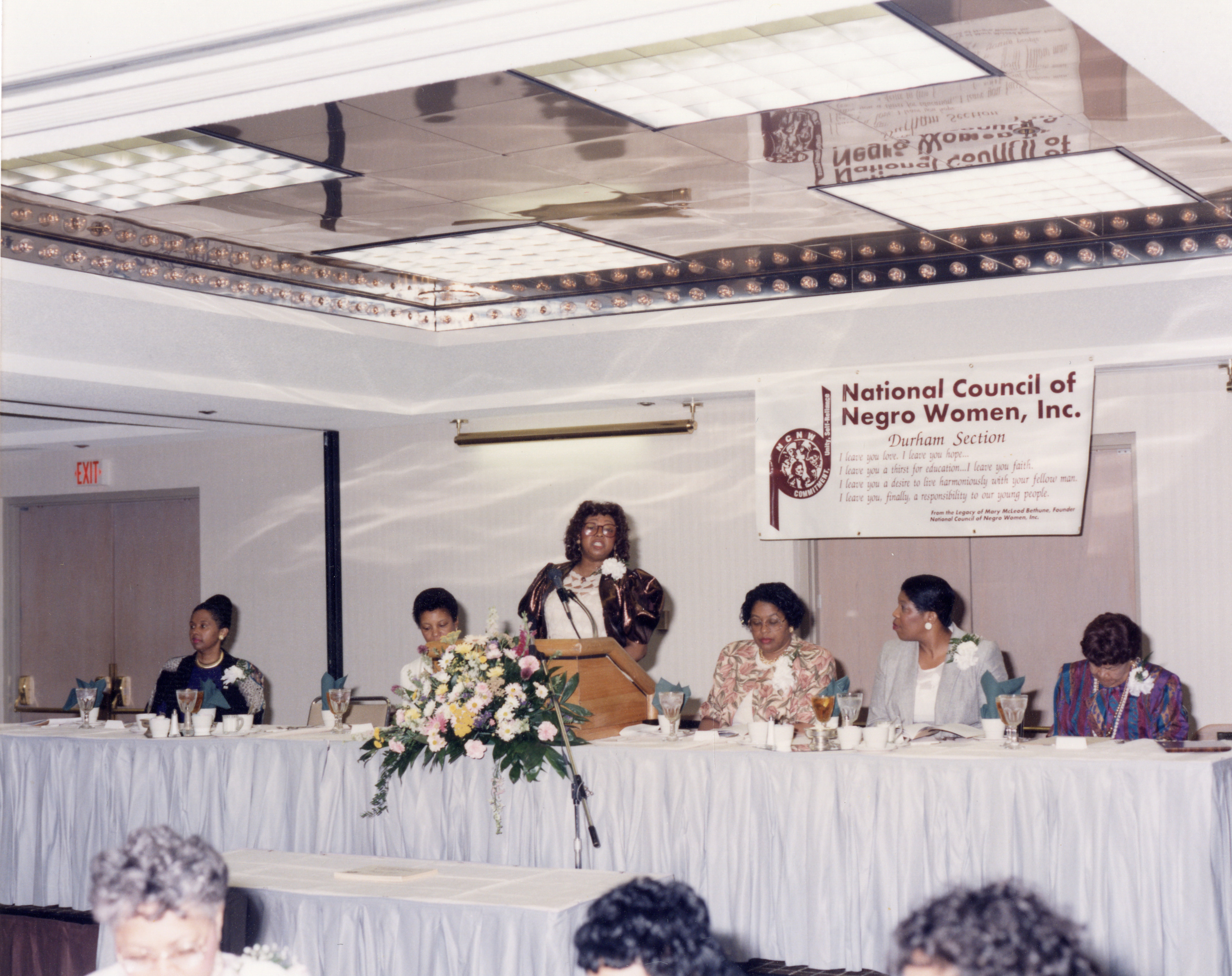 Durham Section of the National Council of Negro Women, Inc. Luncheon [1992]