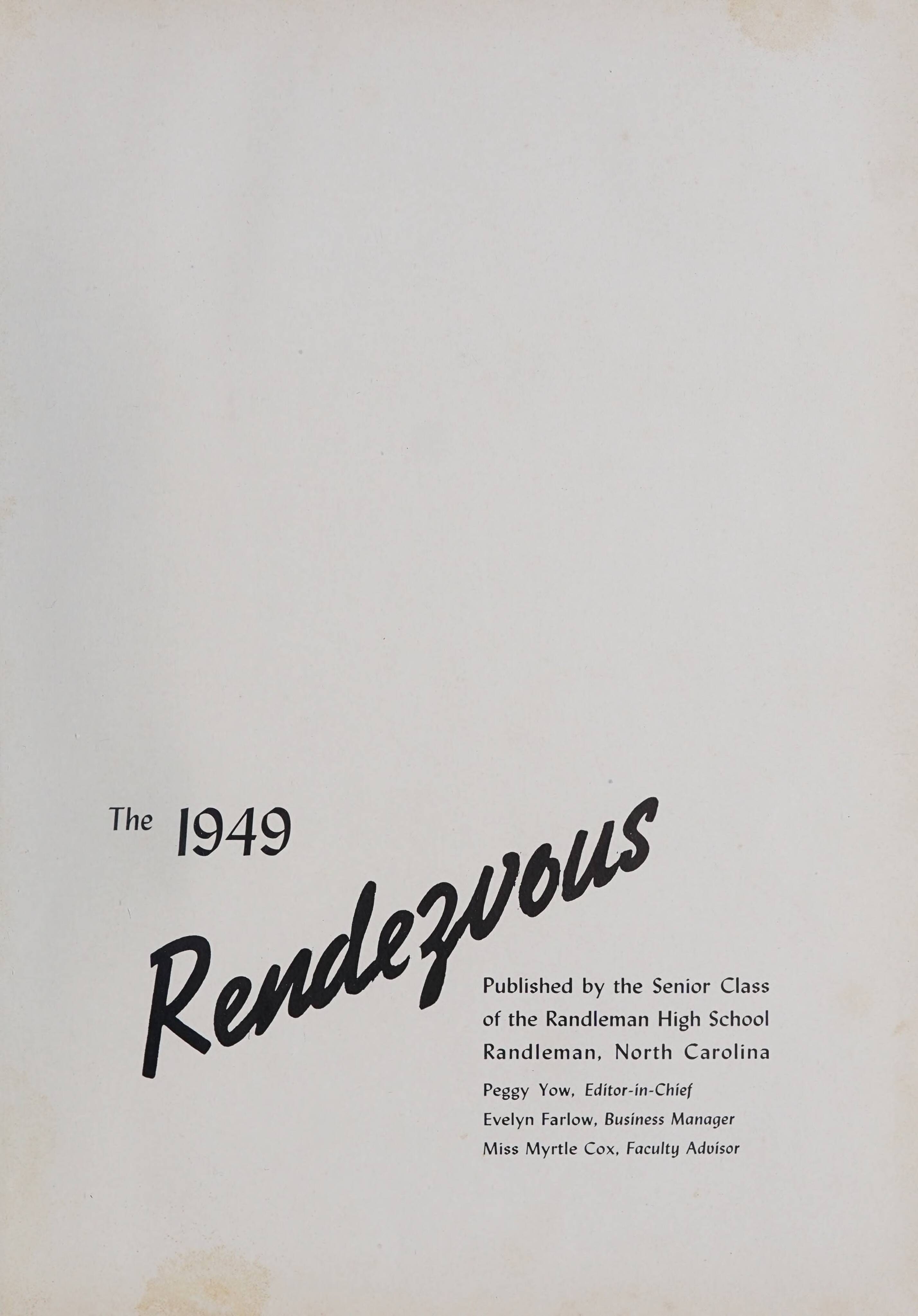 The Rendezvous [1949]