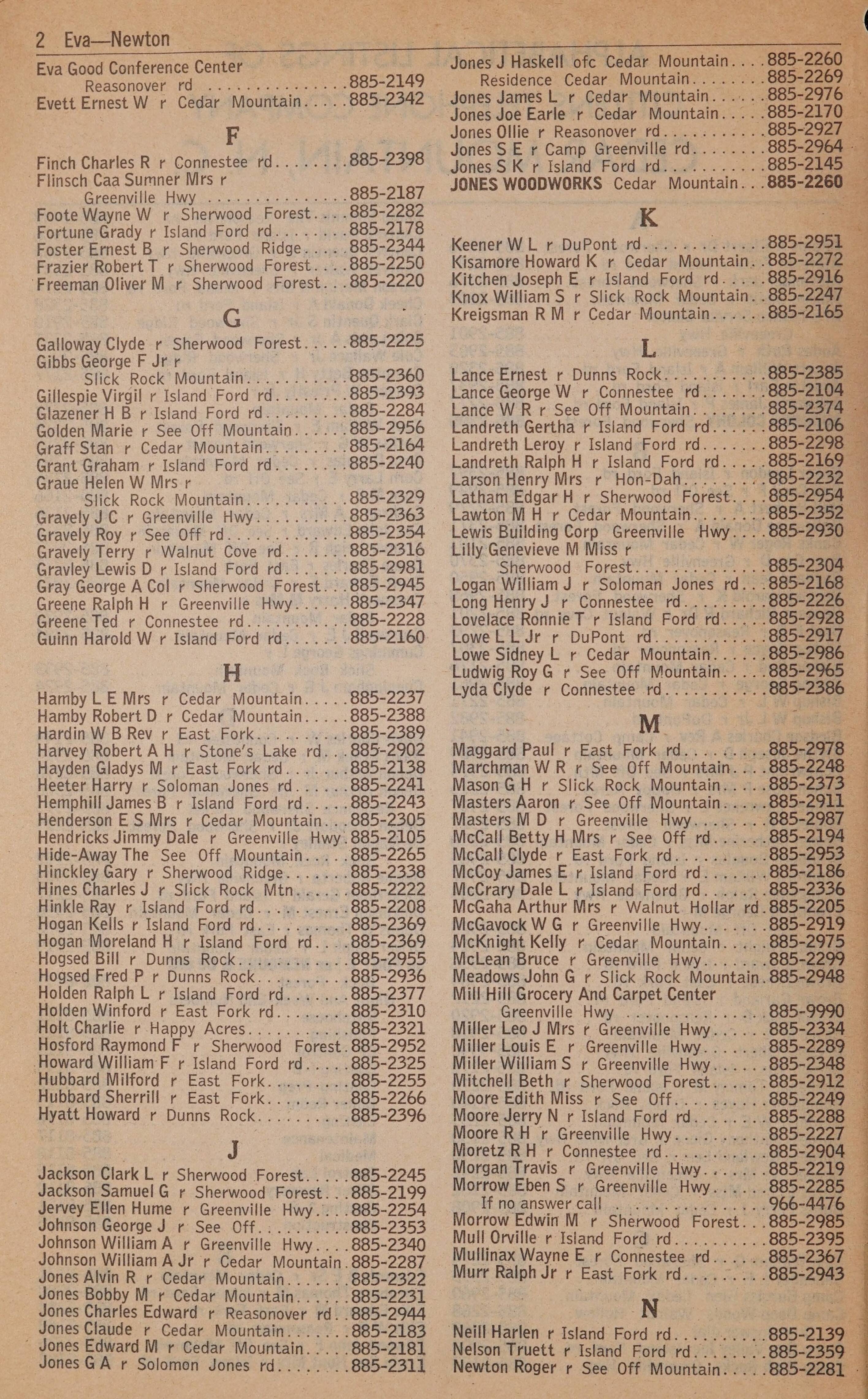 Telephone Directory [May, 1947]
